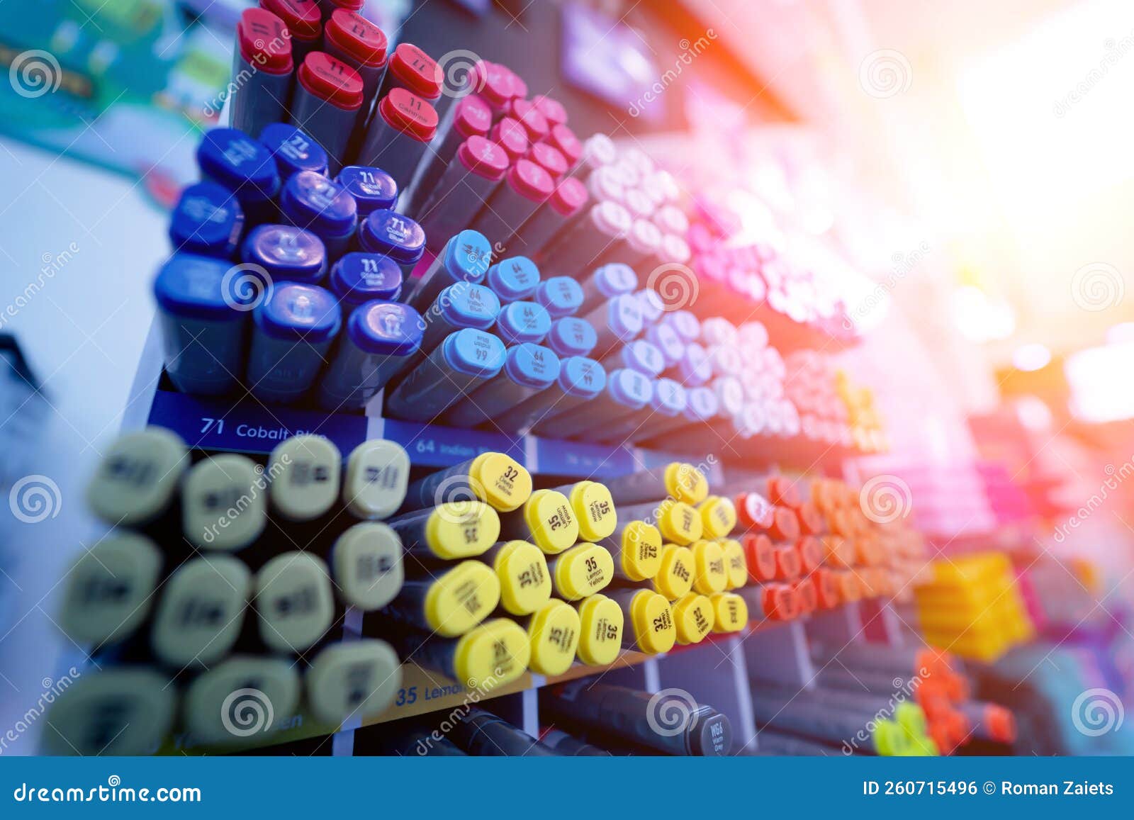 Background of Lots Assorted Colorful Marker Pen Set Stock Photo - Image ...