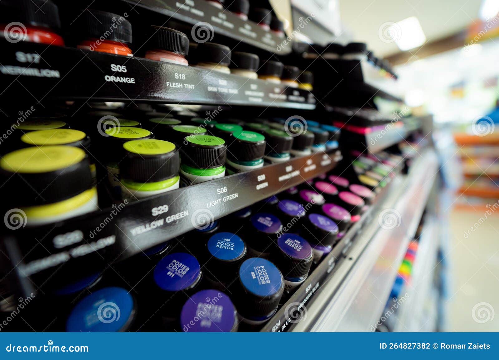 Background of Lots Assorted Colorful Paint Set Stock Photo - Image of ...