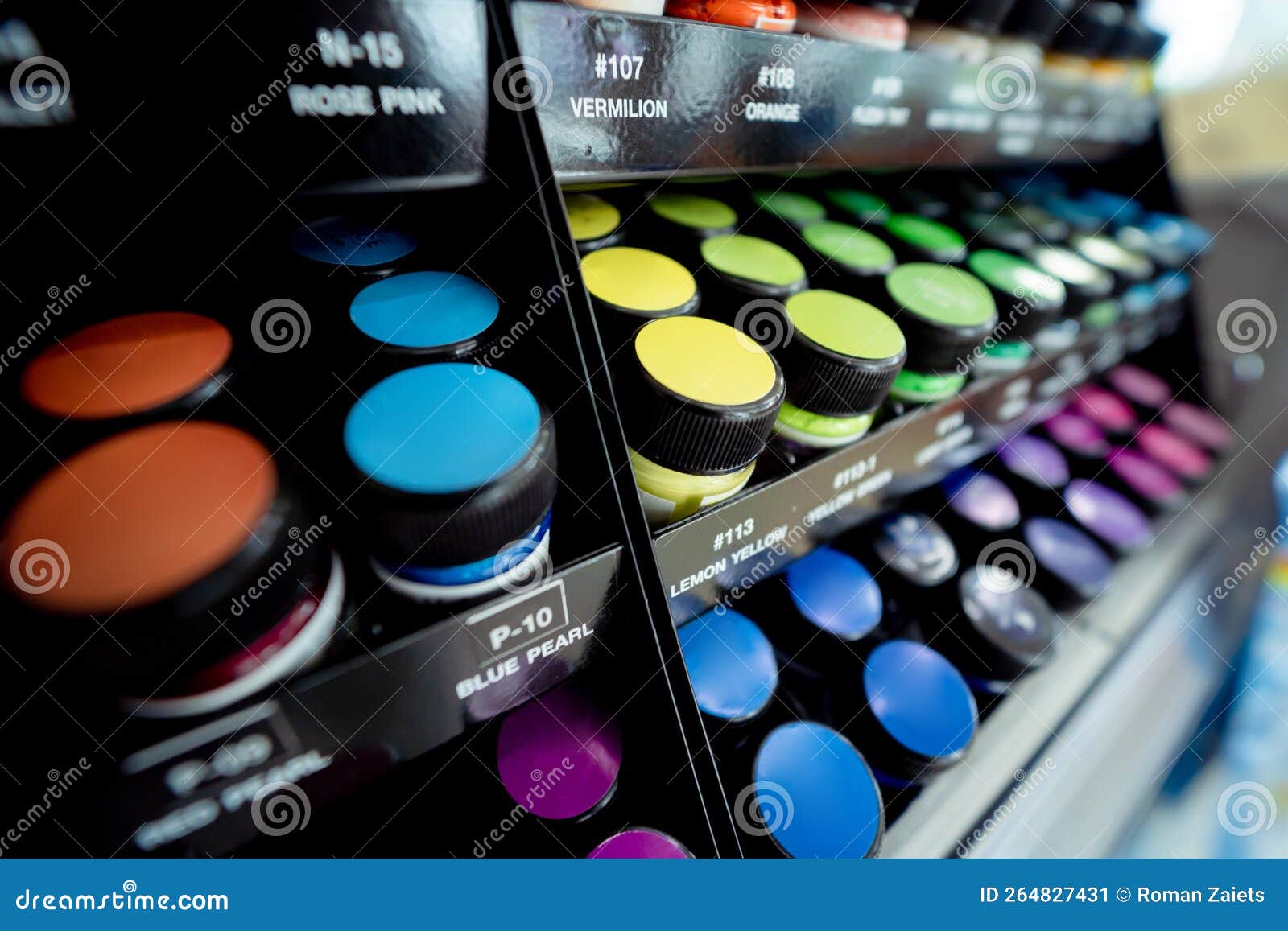 Background of Lots Assorted Colorful Paint Set Stock Image - Image of ...