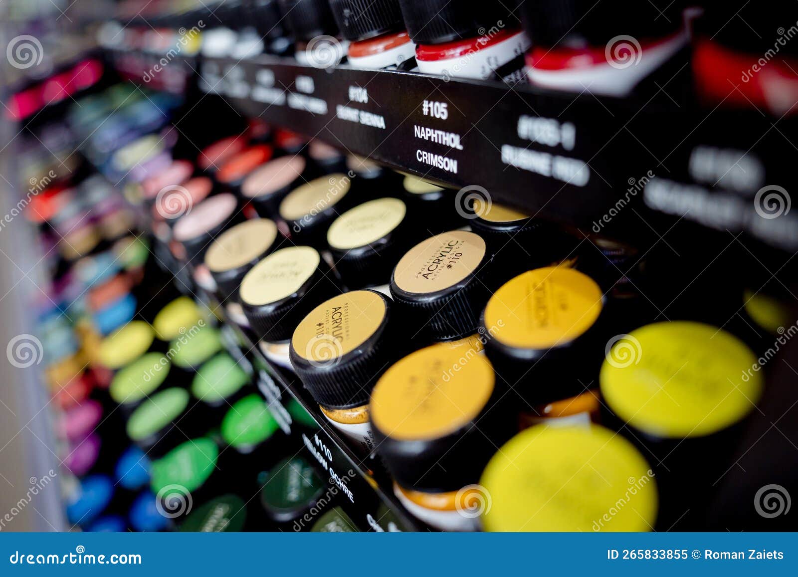 Background of Lots Assorted Colorful Paint Set Stock Image - Image of ...