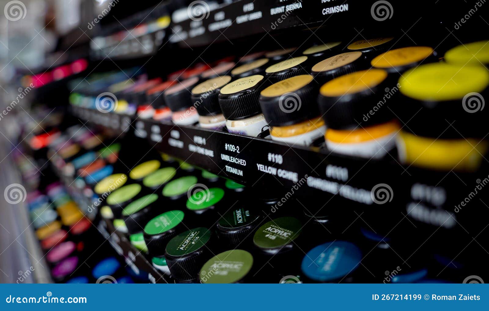 Background of Lots Assorted Colorful Paint Set Stock Image - Image of ...