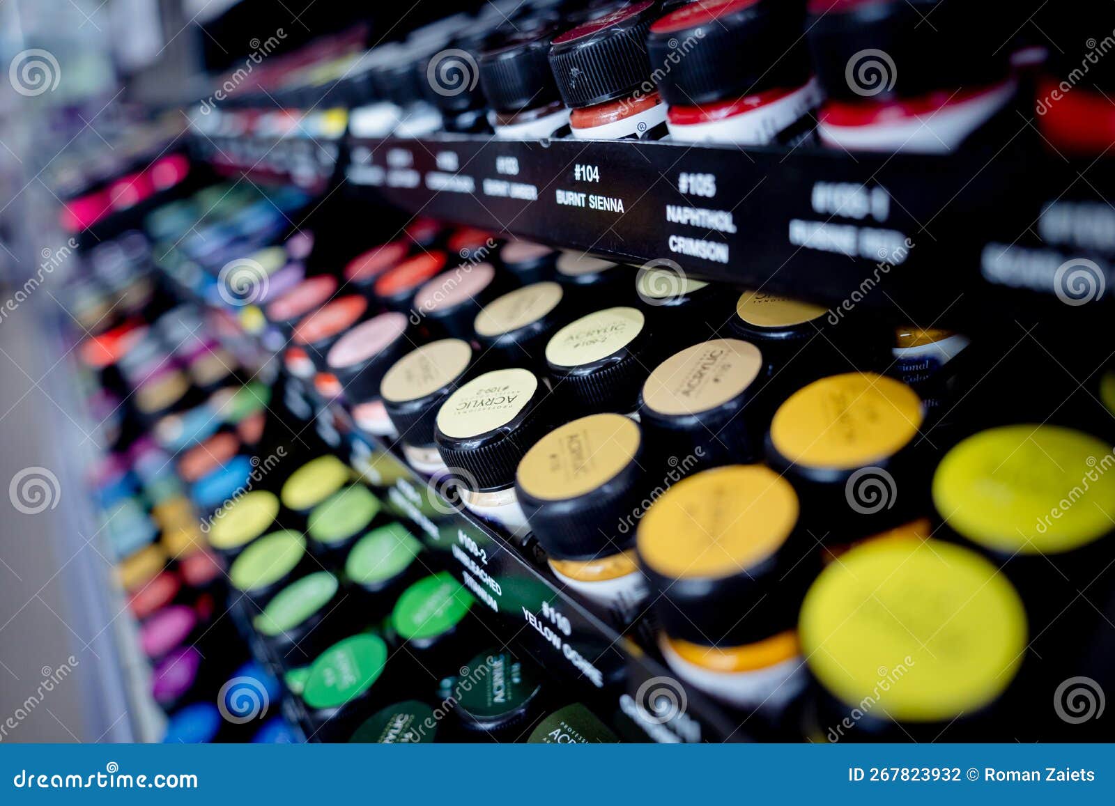 Background of Lots Assorted Colorful Paint Set Stock Photo - Image of ...