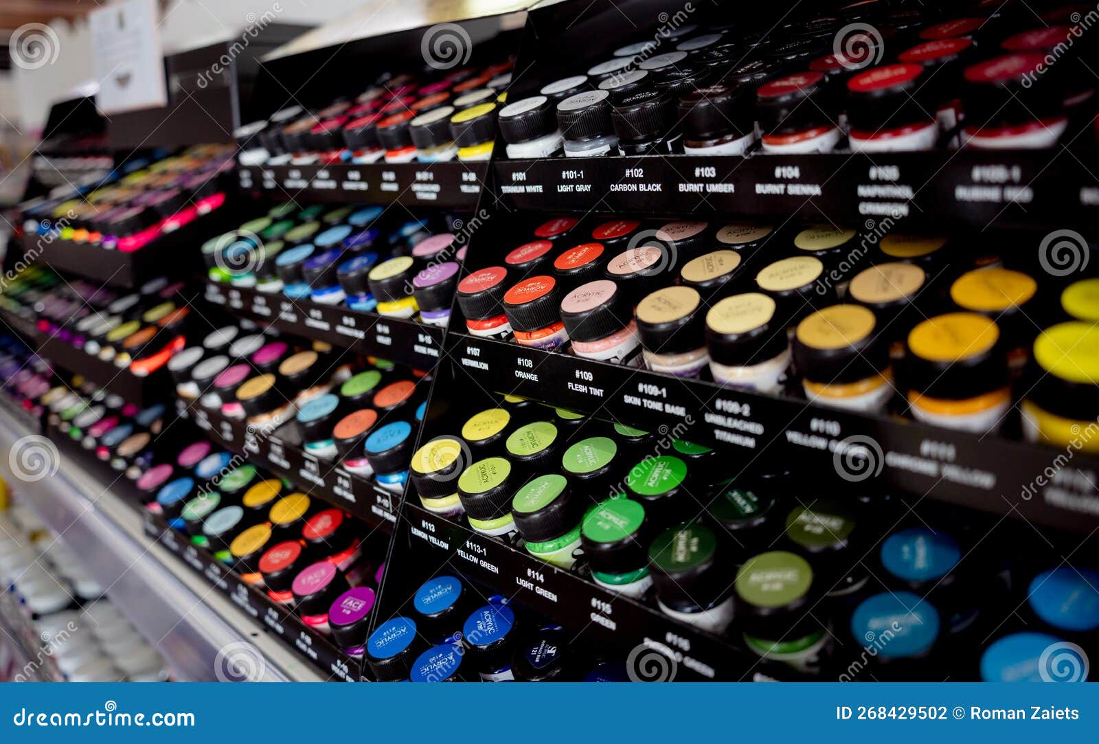 Background of Lots Assorted Colorful Paint Set Stock Photo - Image of ...