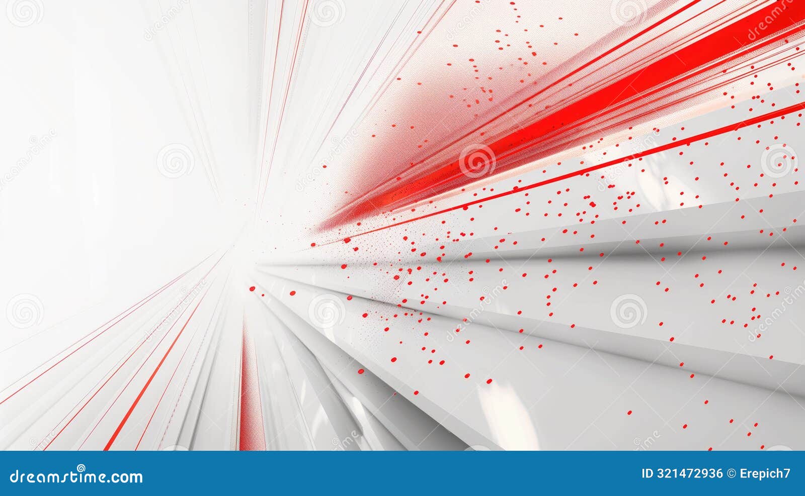 A Background with Lots of White Space and Modern Simple Red Lines Stock ...