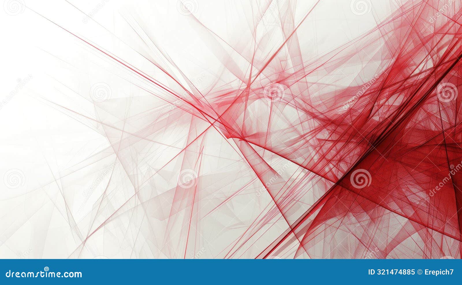 A Background with Lots of White Space and Modern Simple Red Lines Stock ...