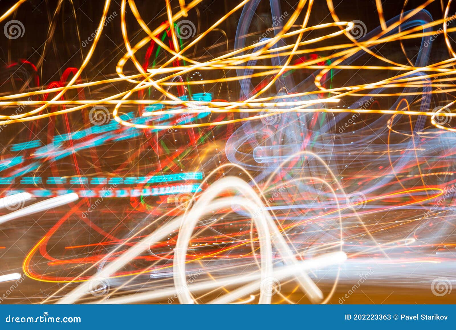 Background from Luminous Lines Stock Image - Image of chaos, shining ...