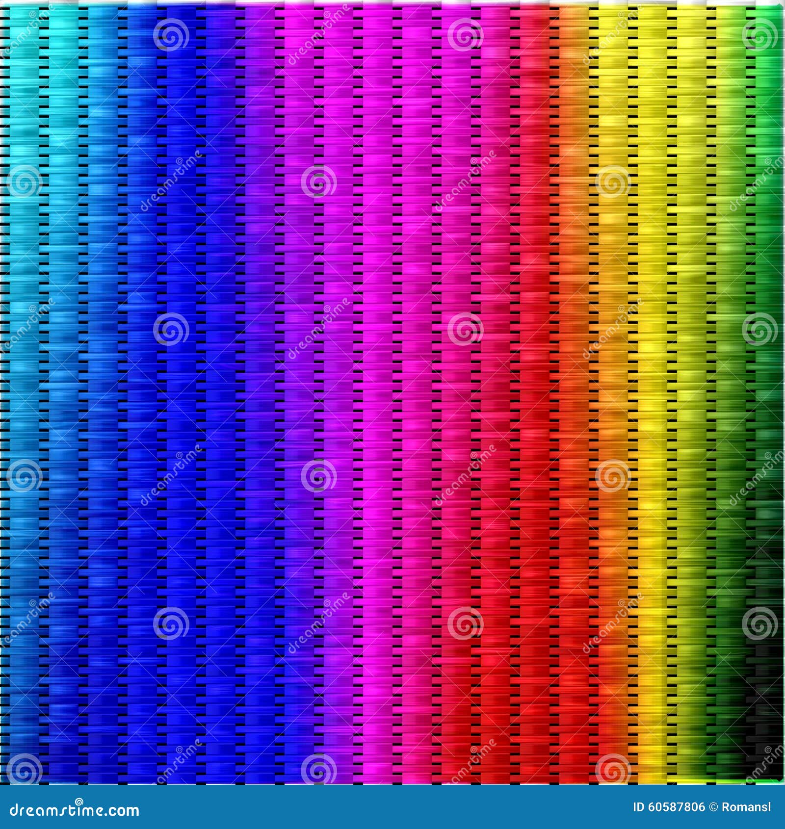 Background Made of Circular Rainbow Gradient Stock Illustration ...