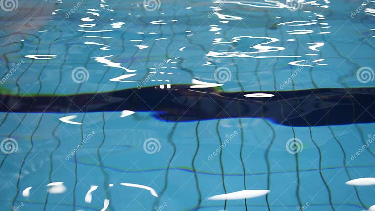 Background Made of a Close-up of Pool Water. Close-up of Pool Water ...