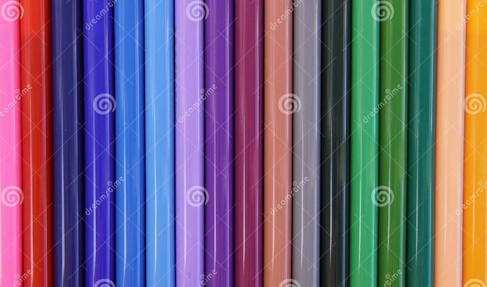 Background Made with Colored Markers Stock Photo - Image of lines ...
