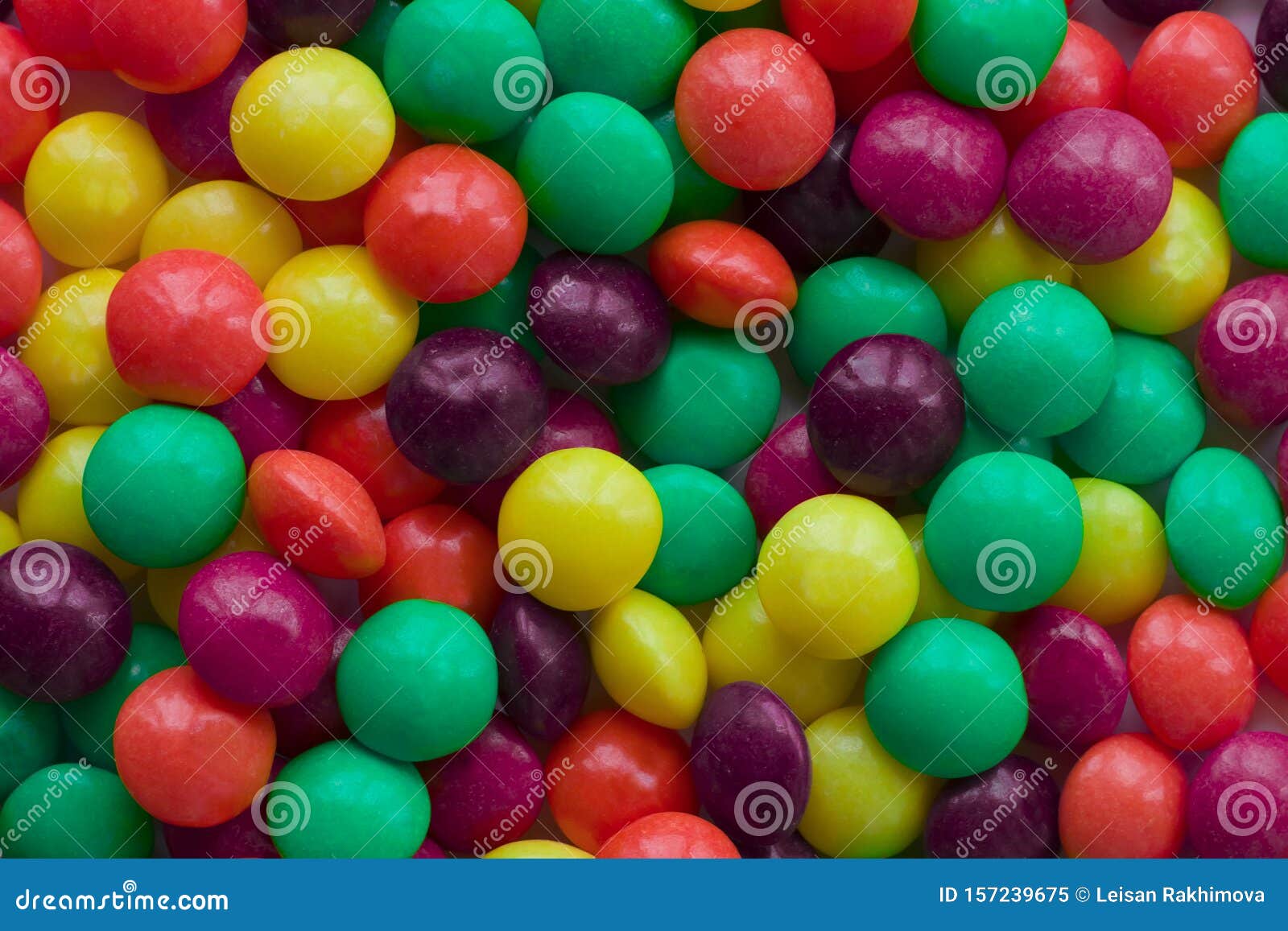 Background Made of Colorful Dragee. Stock Image - Image of sugar ...