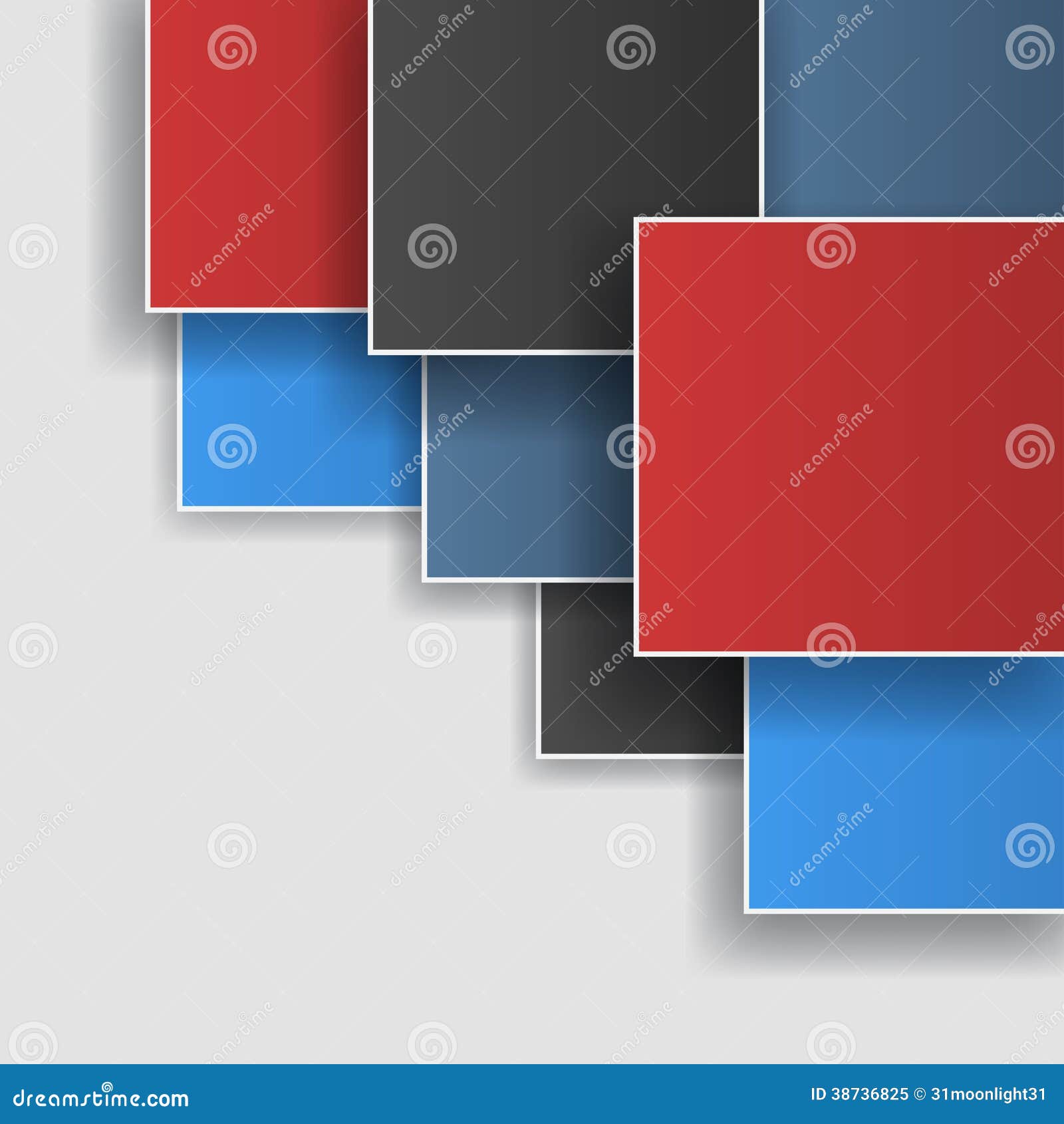 Background Made of Colorful Squares Stock Vector - Illustration of ...