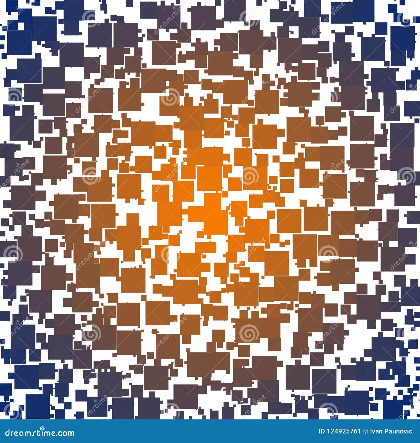 Background Made of a Gradient and Squares Stock Vector - Illustration ...