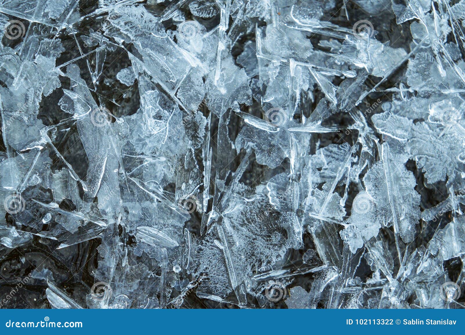 Background Made of Ice. Ice Patterns. Stock Photo - Image of backdrop ...