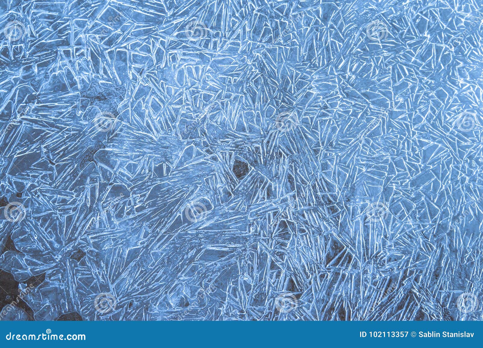 Background Made of Ice. Ice Patterns. Stock Image - Image of frost ...