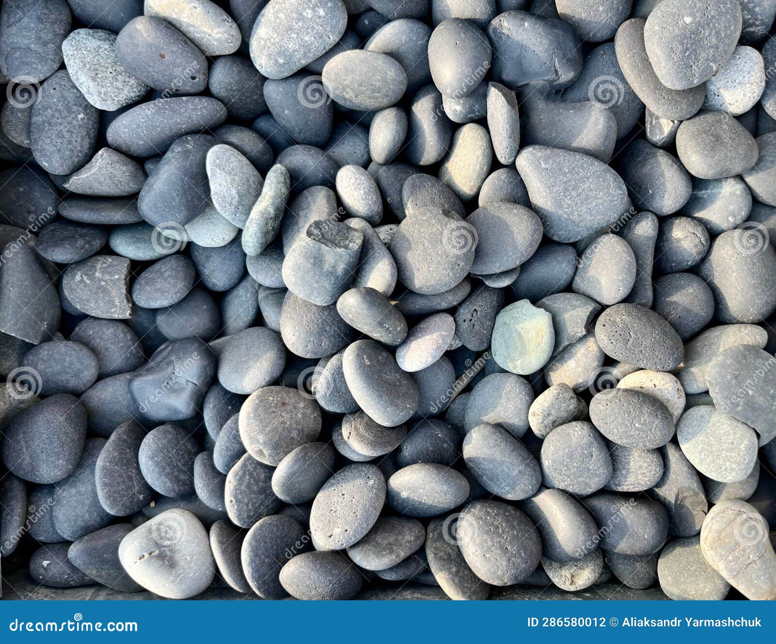 The Background is Made of Large Pebbles of Gray Color. Pebbles for ...