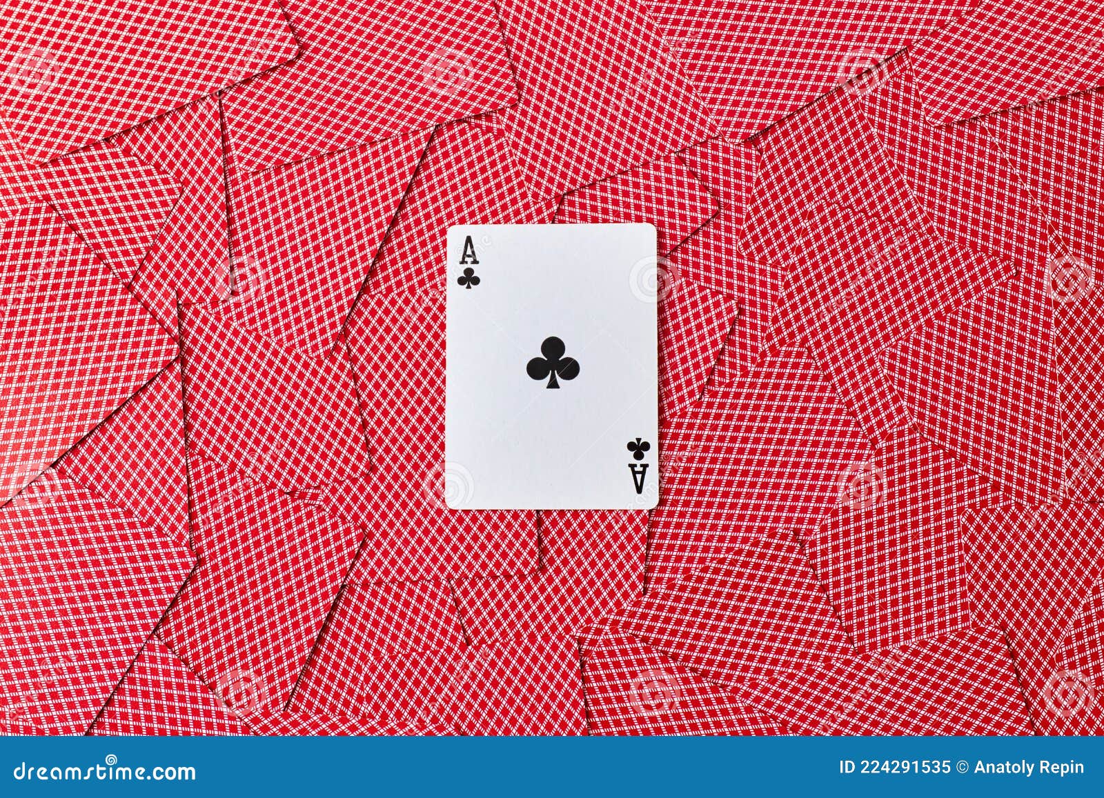 Background Made of Playing Cards Top Down View Stock Image - Image of ...