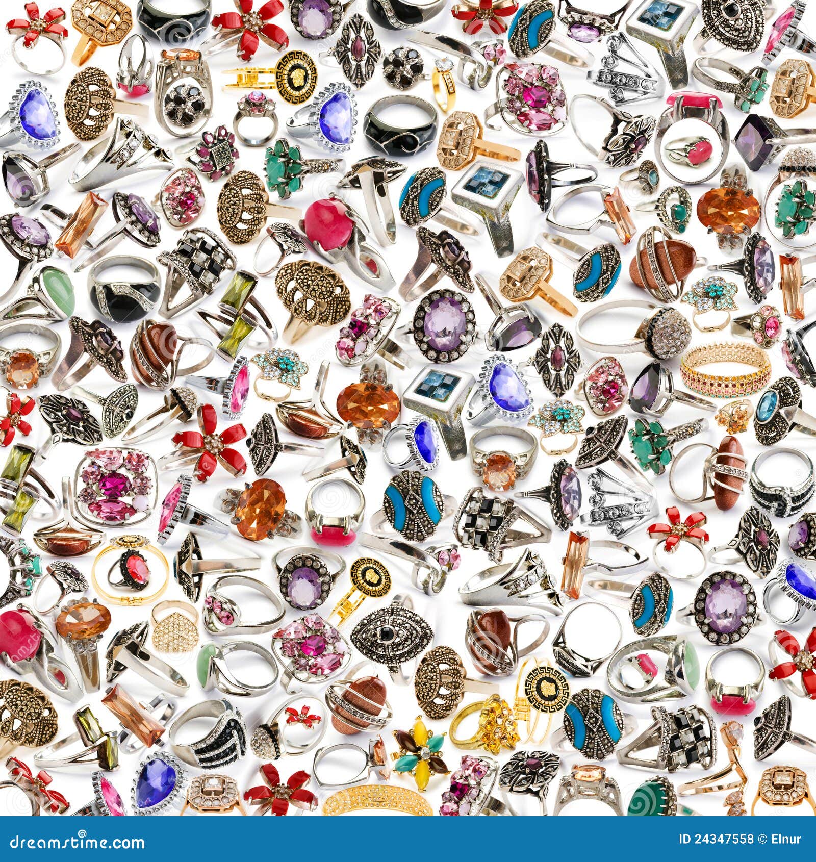 Background made of rings stock photo. Image of gift, precious - 24347558