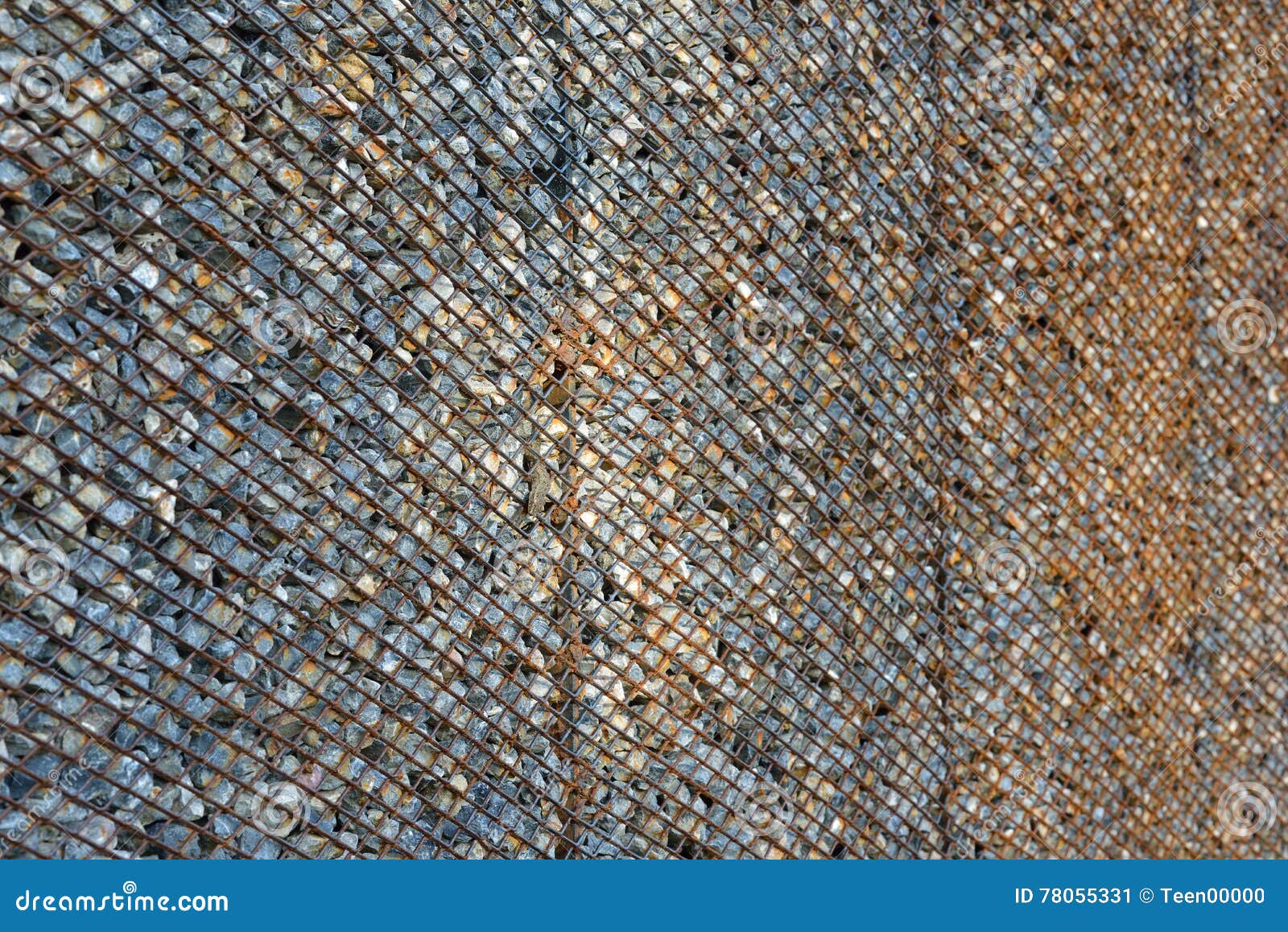 Background Made from Rusty Metal Mesh Cage Stock Image - Image of cage ...