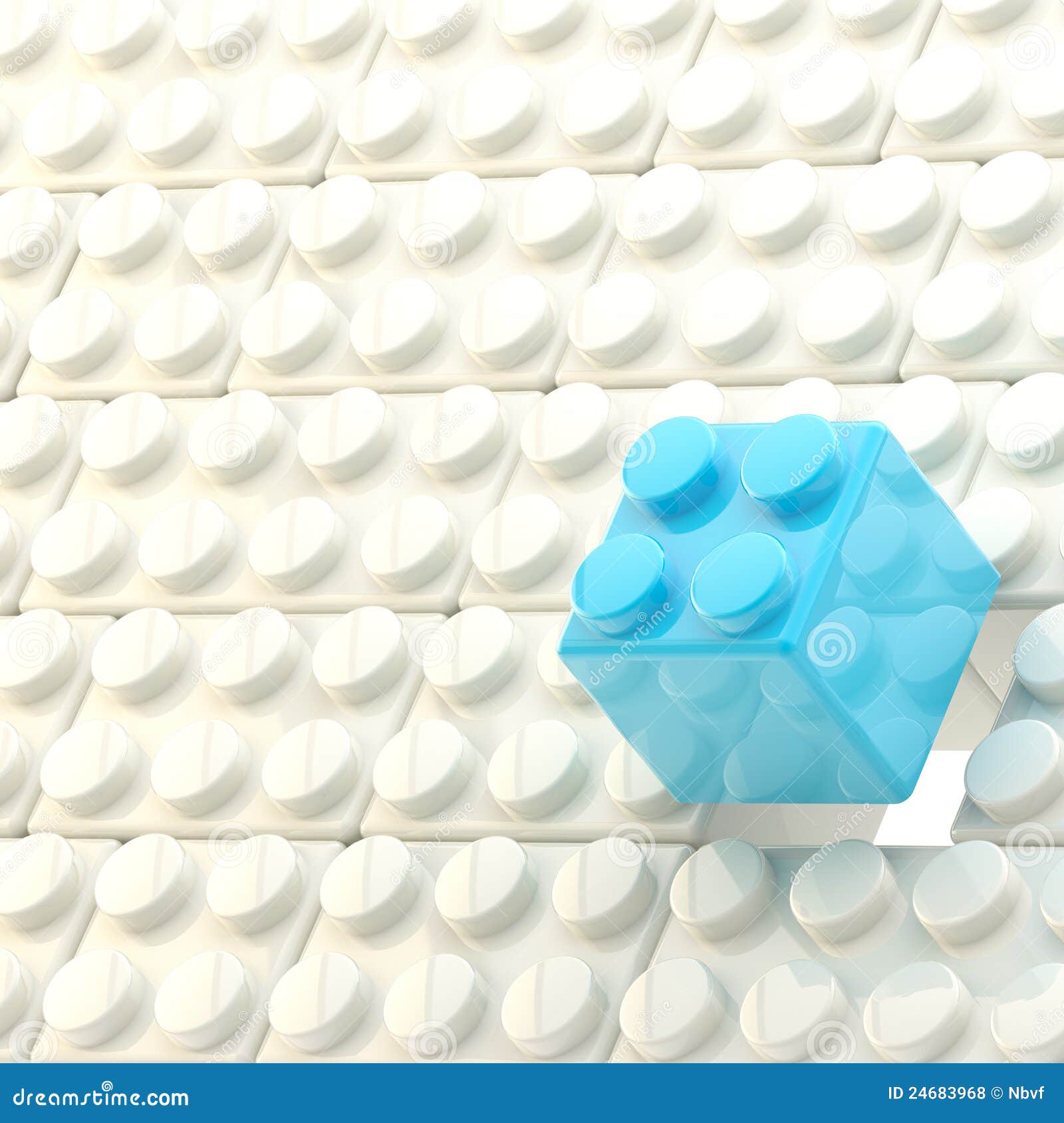 Background Made of Toy Blocks Stock Illustration - Illustration of ...