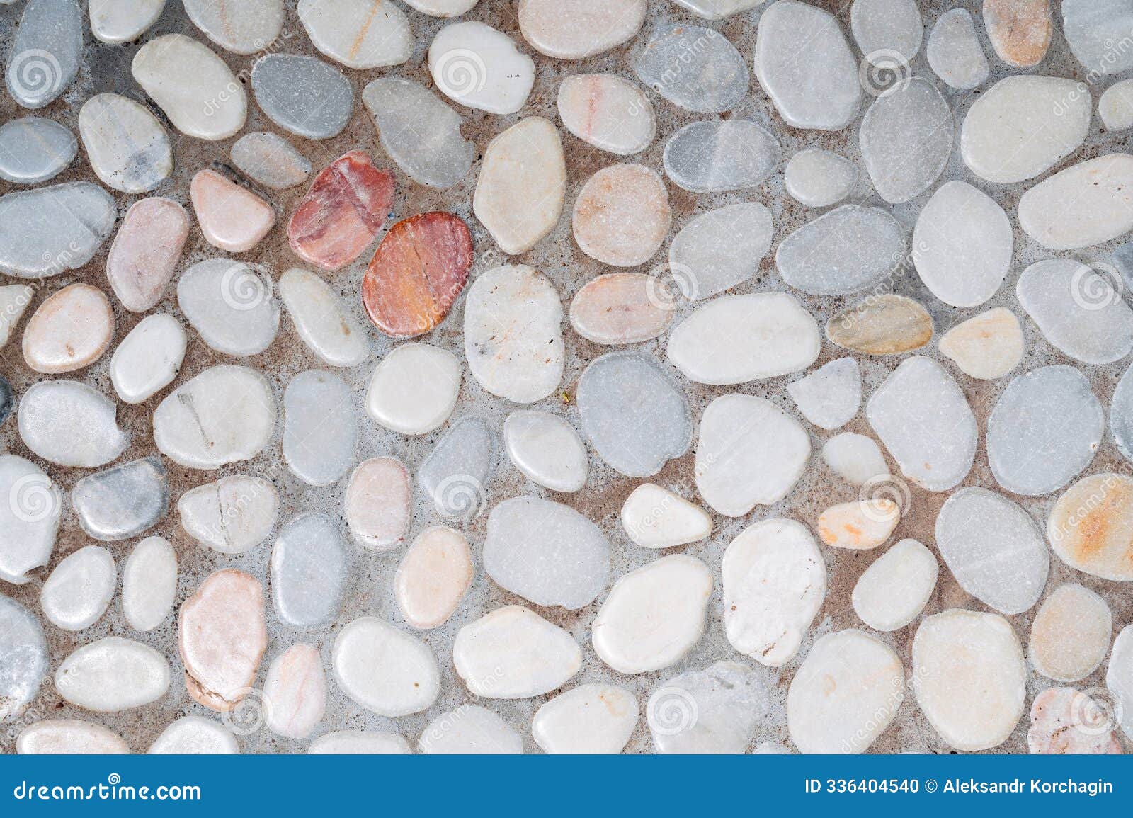 Background Made of Walkway with Pebbles Stock Photo - Image of closeup ...