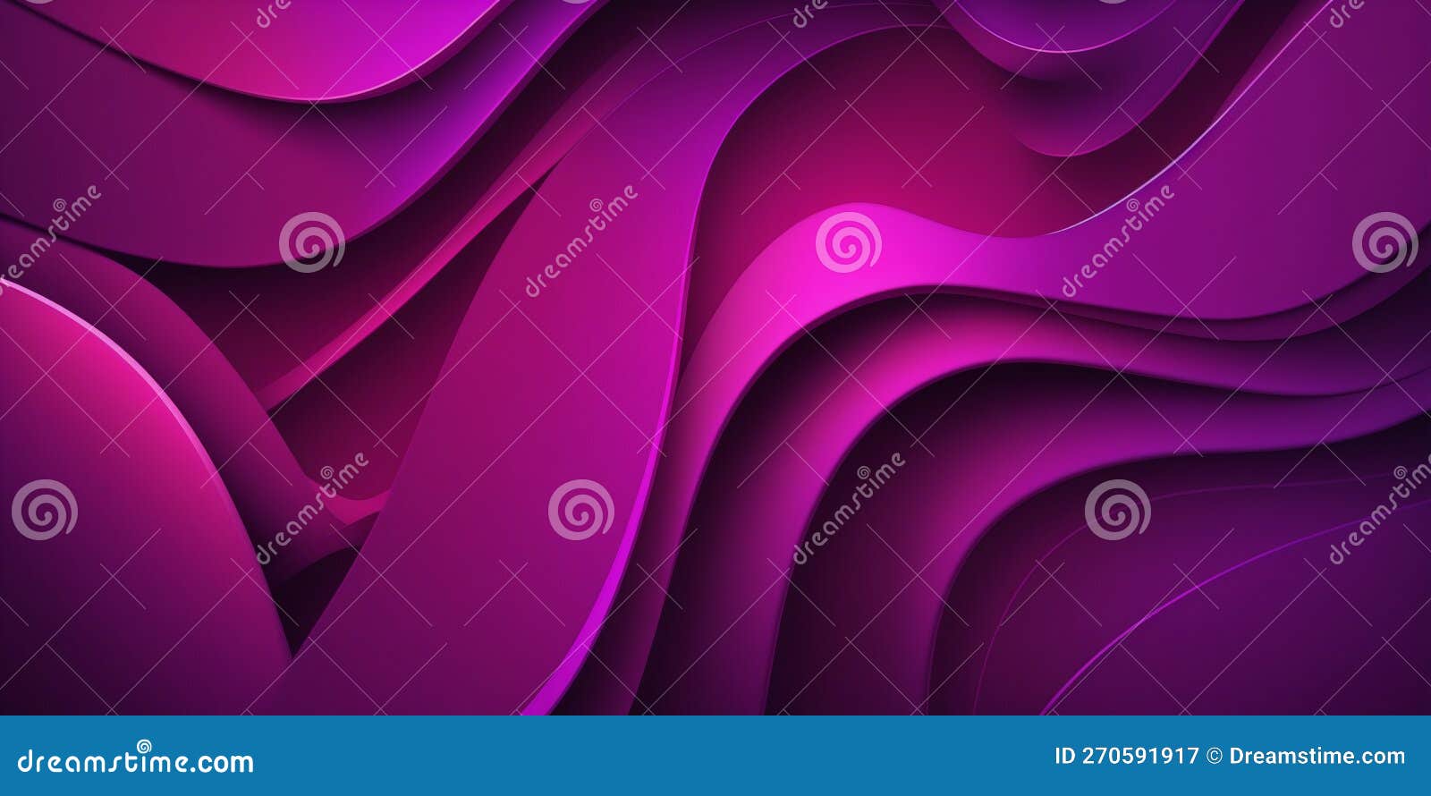 Background on Magenta Waves Pattern Stock Illustration - Illustration ...