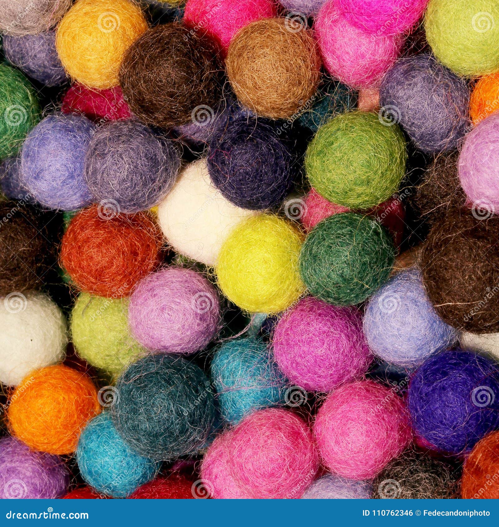 Background of Balls Made of Wool Stock Photo - Image of sphere, cooked ...