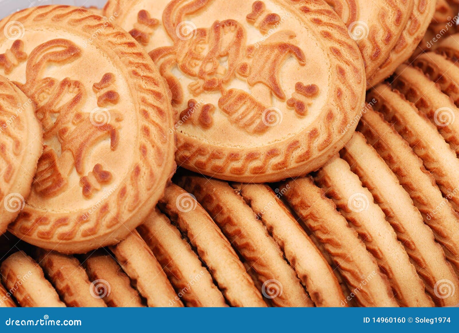 Background from Many Cookies Stock Photo - Image of round, baked: 14960160