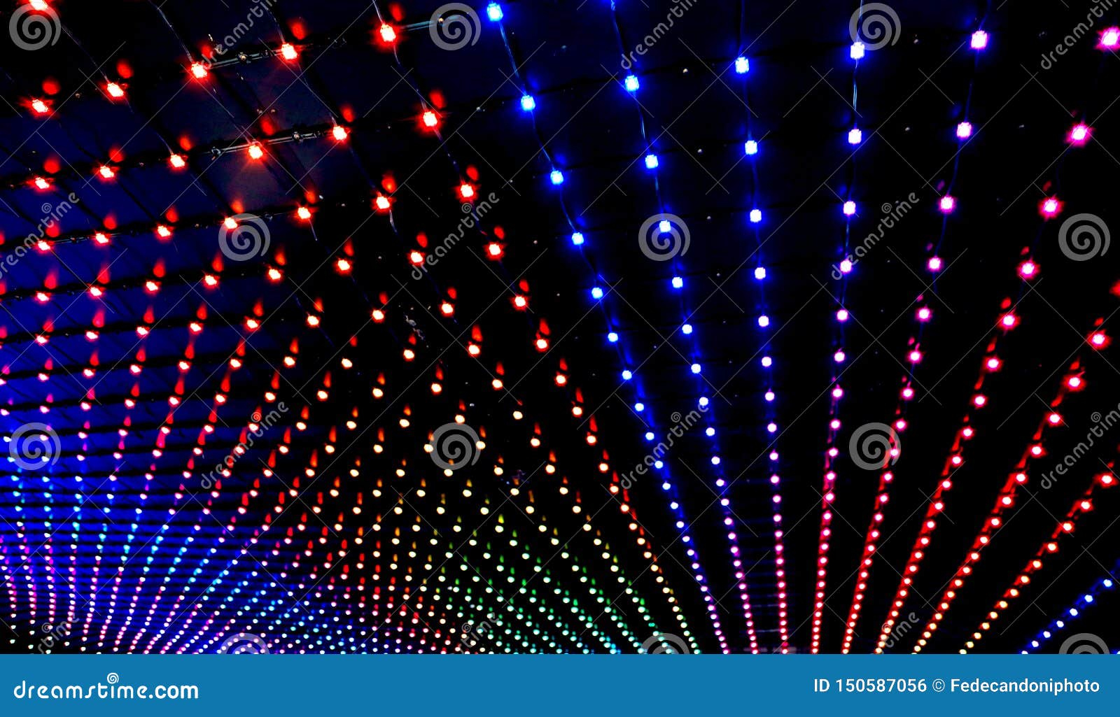 Background of Many Led Lights Stock Photo - Image of coloured, texture ...