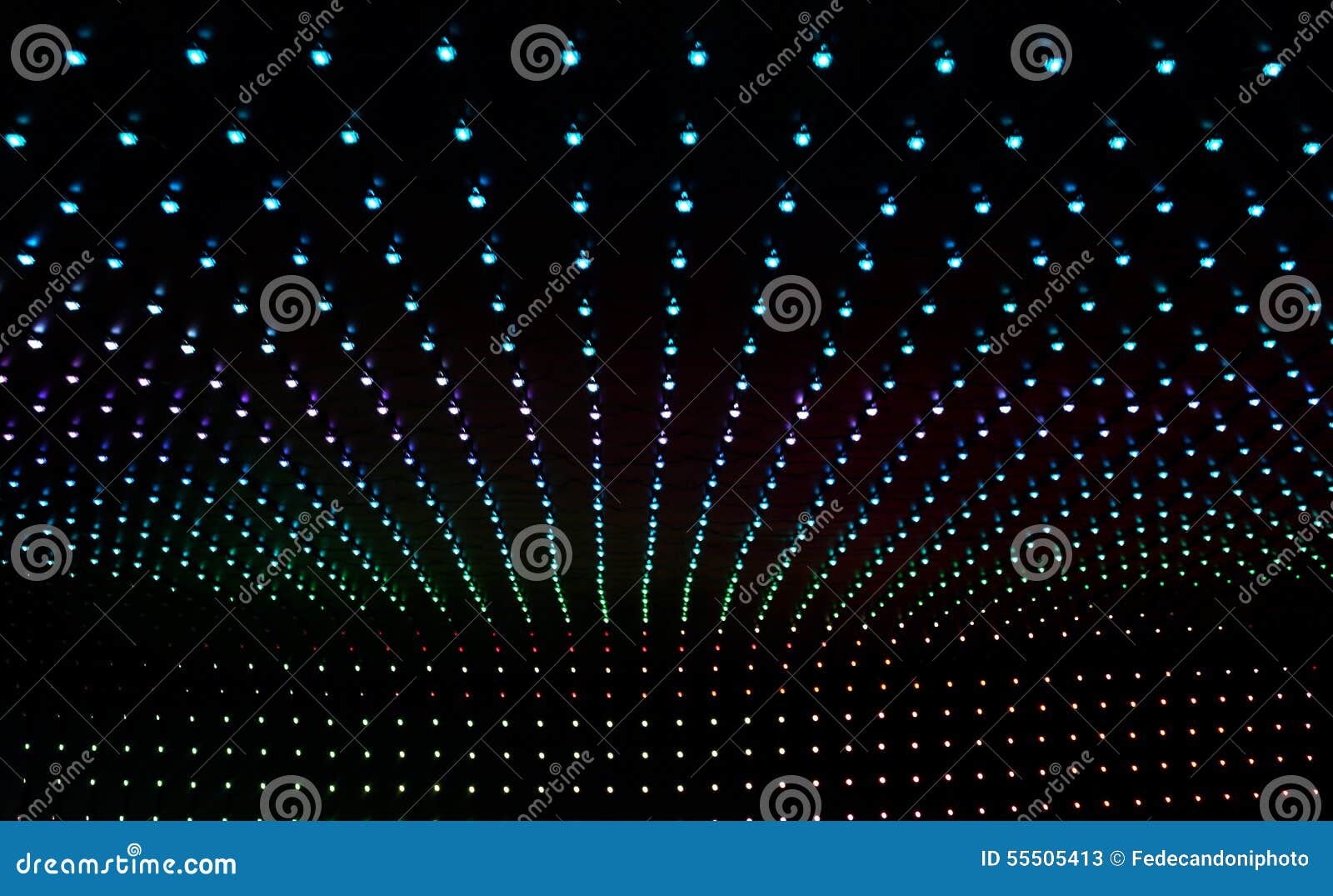 Background of Many Multicolored Led Lights Stock Image - Image of mesh ...