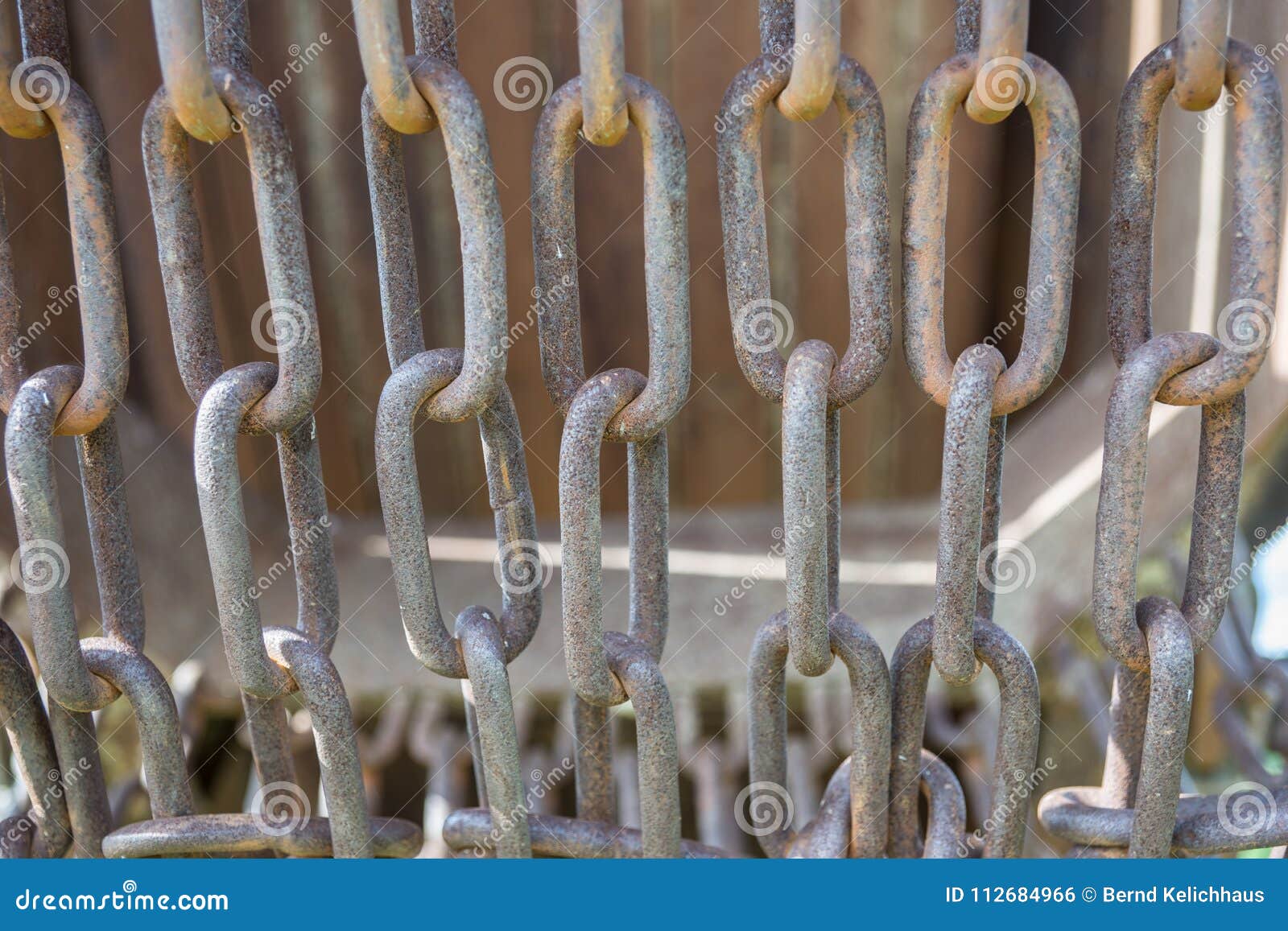 Background of Many Old Rusty Chains Stock Photo - Image of decoration ...