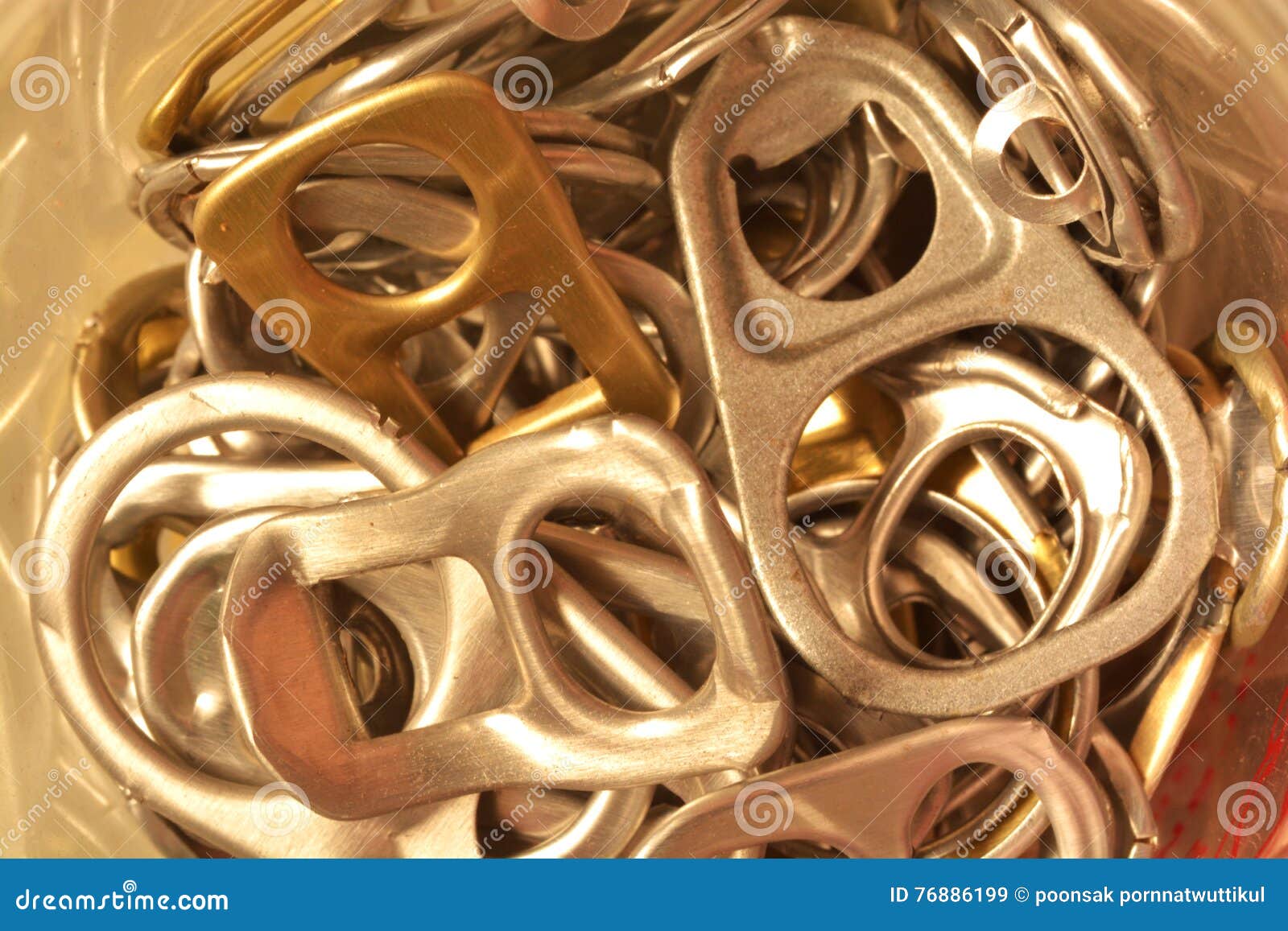 Background of Many Ring Pull Can Opener Stock Image - Image of beverage ...
