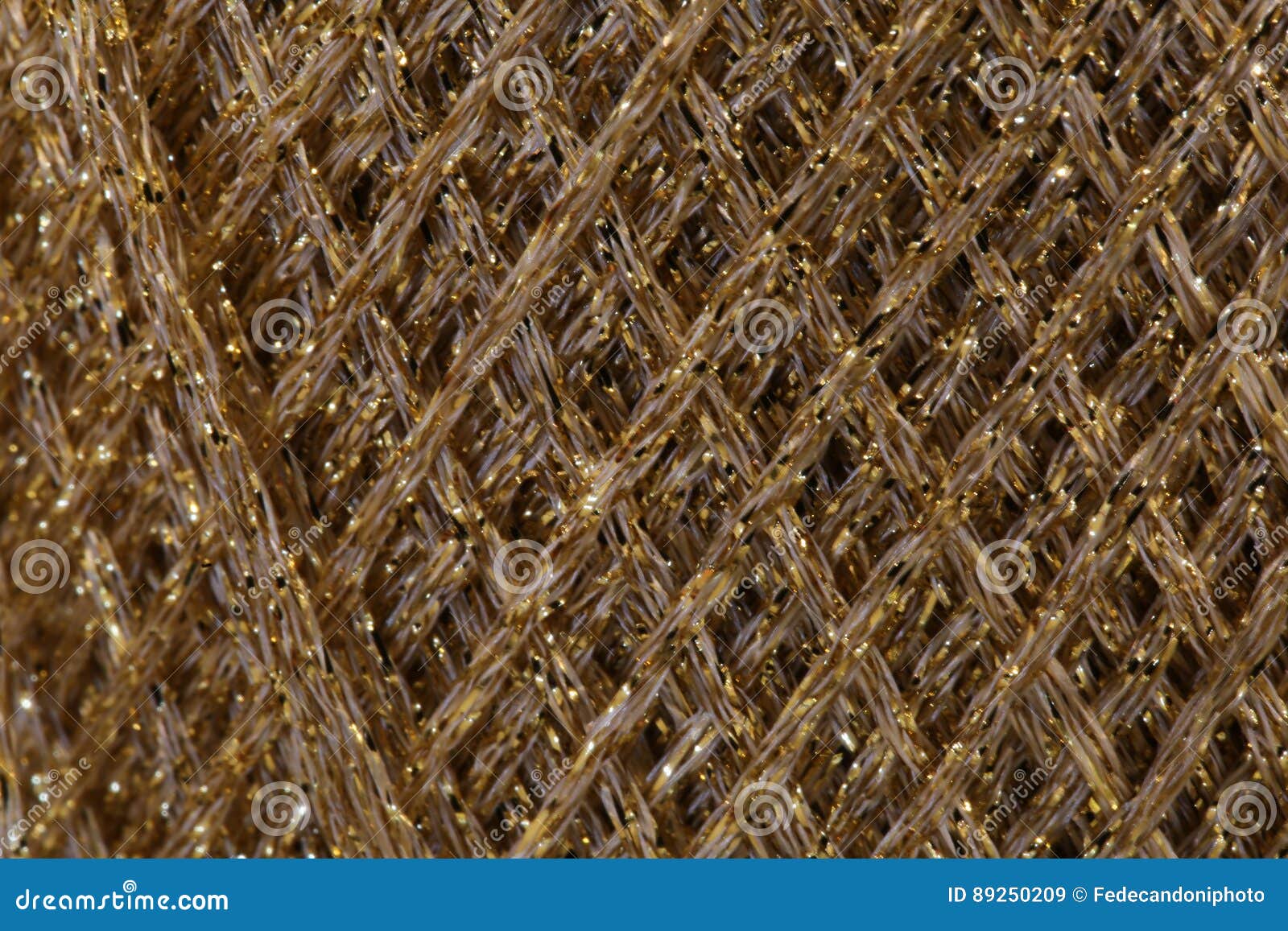 Background of Many String in Golden Colors Stock Image - Image of ...