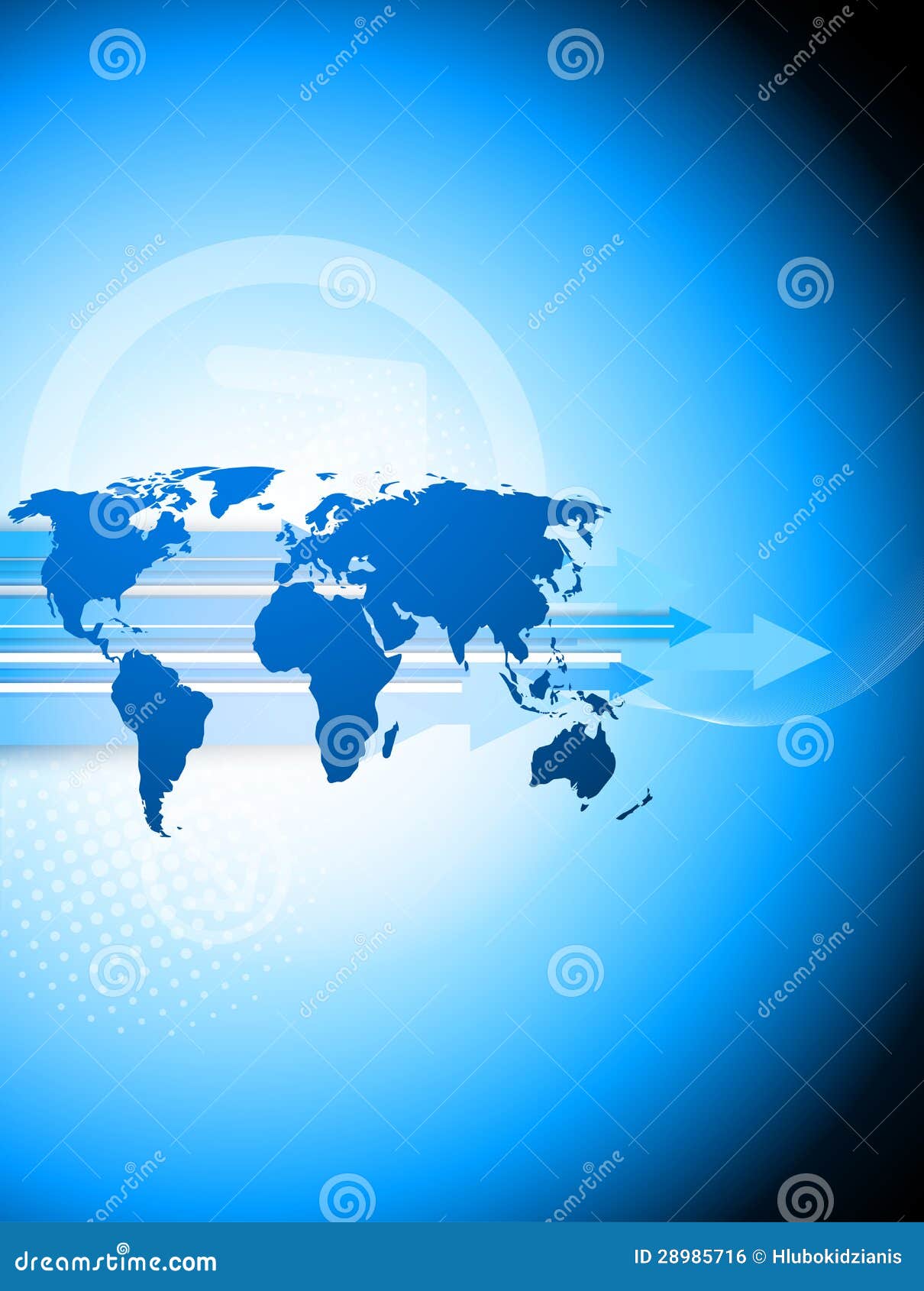 Background with map stock vector. Illustration of editable - 28985716