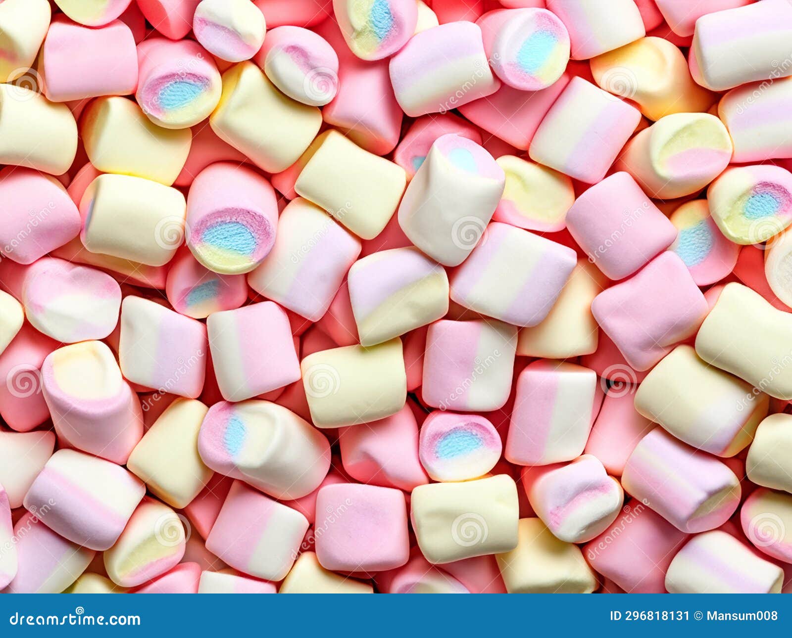 Marshmallows Sweet Strawberry Flavor Royalty-Free Stock Image | CartoonDealer.com #124245538