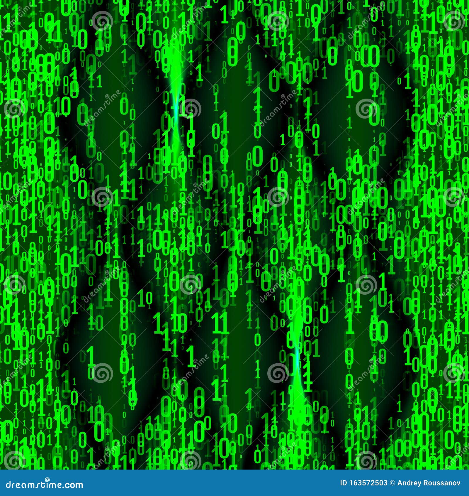 Background in a Matrix Style. Falling Random Numbers Stock Vector ... Background in a Matrix Style. Falling Random Numbers Stock Vector ...