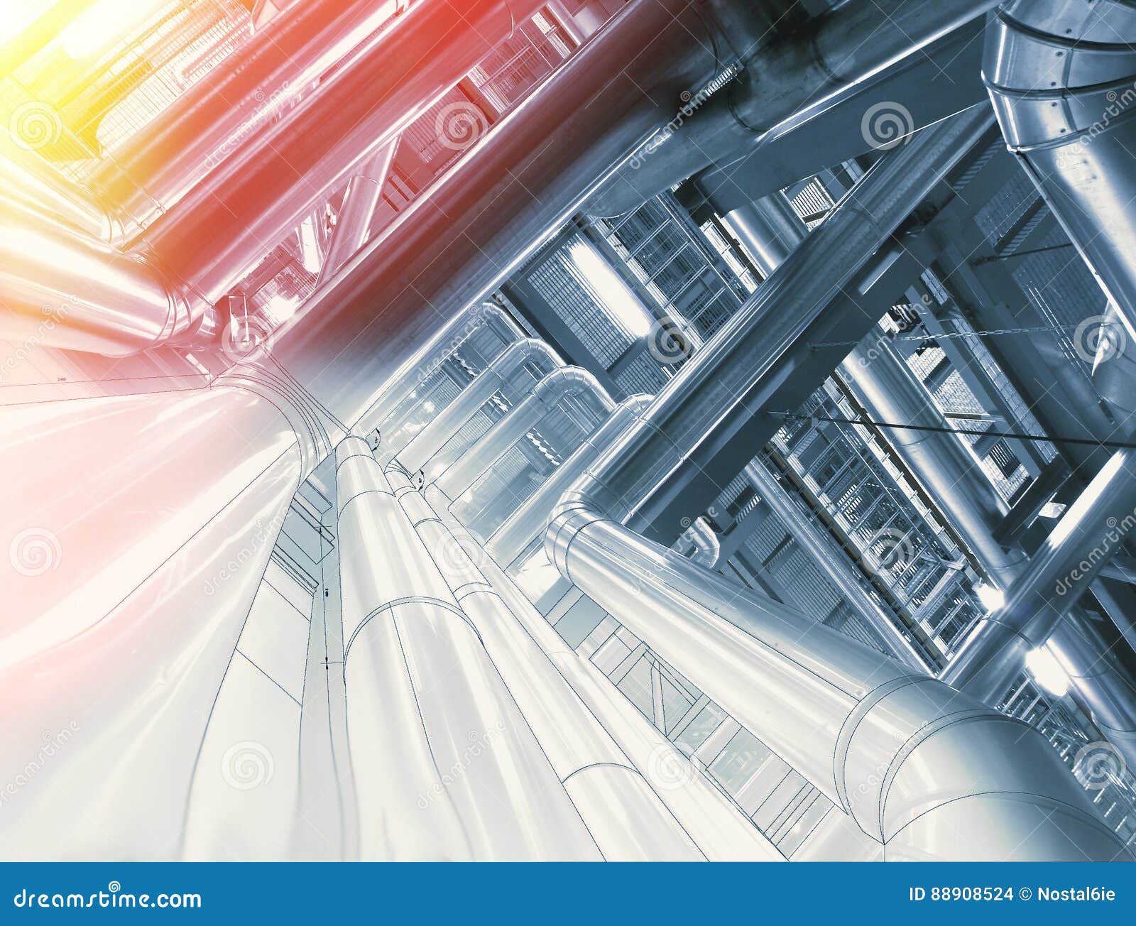 Background of Mechanical Engineering Drawings, Industry Stock Photo ...