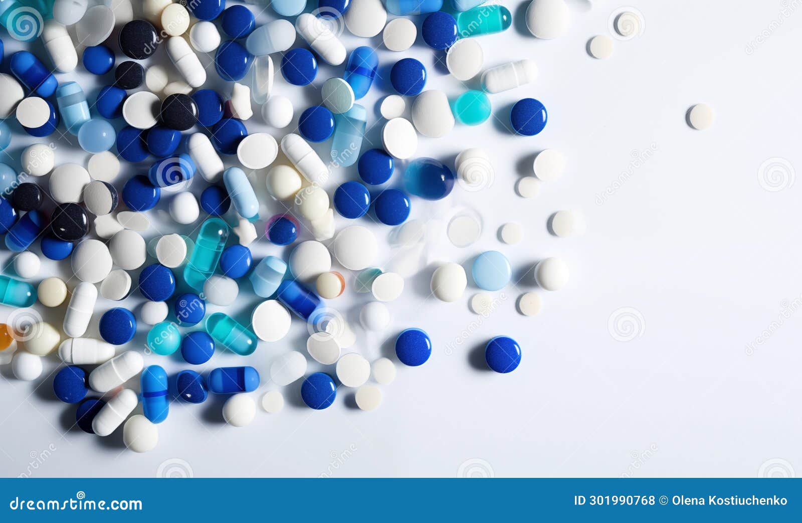 Background of Medical Tablets and Antibiotics for Different Medical ...