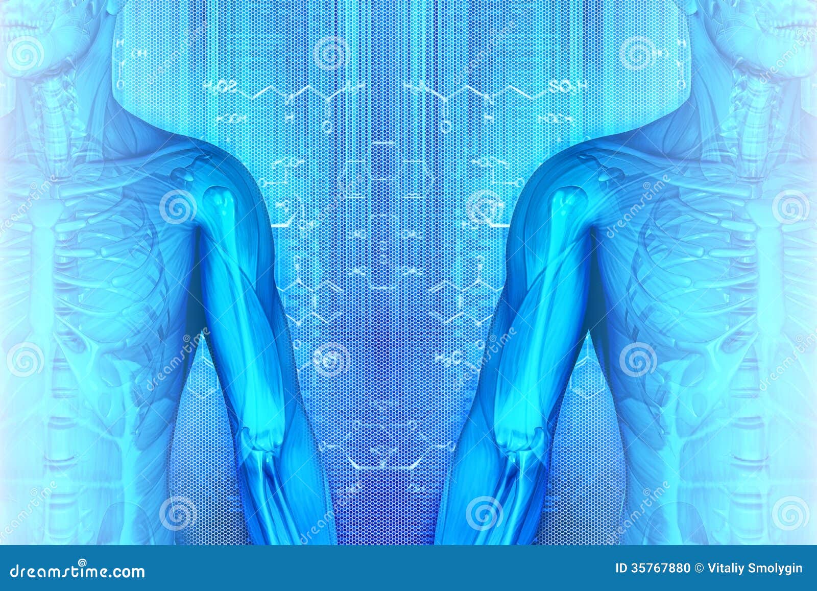 Background on the Medical Theme Stock Illustration - Illustration of ...