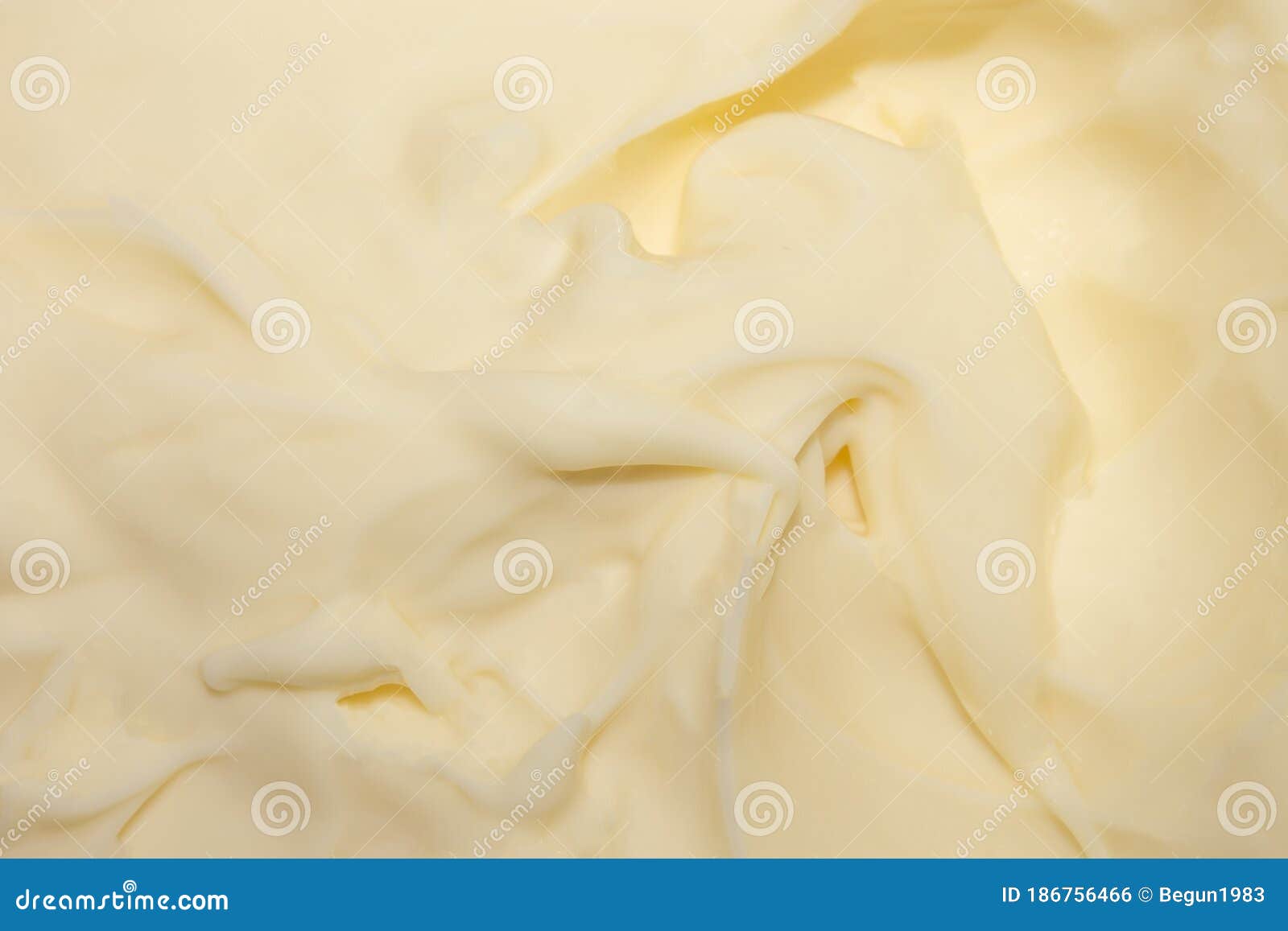 Background of Melted Cream Cheese.Melted Cream Cheese. Stock Photo ...