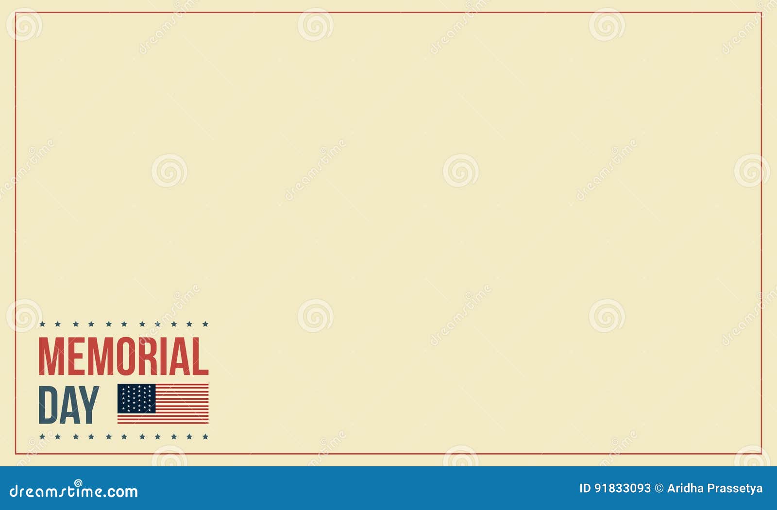 Background Memorial Day Event Theme Collection Stock Vector ...