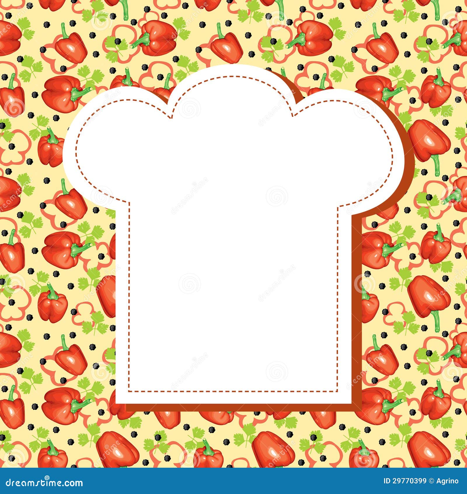 Vegetarian menu background stock vector. Illustration of healthy - 29770399