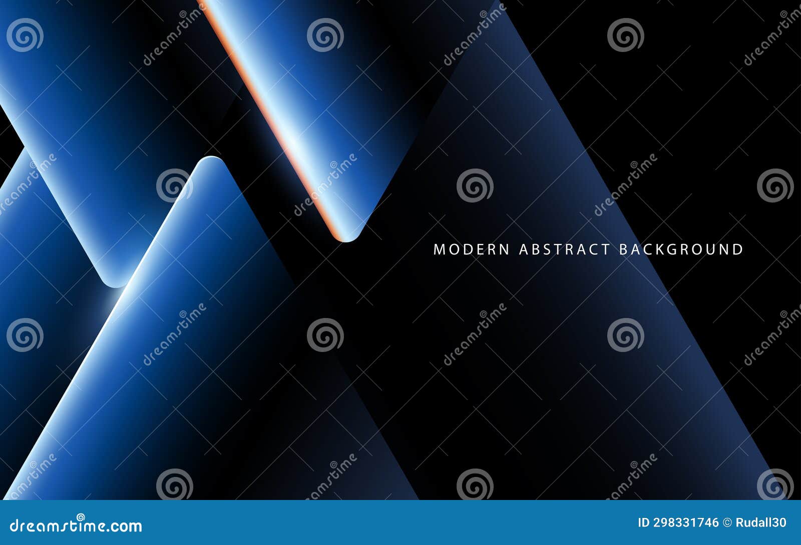 Background Metal Chrome Triangles Stock Vector - Illustration of black ...