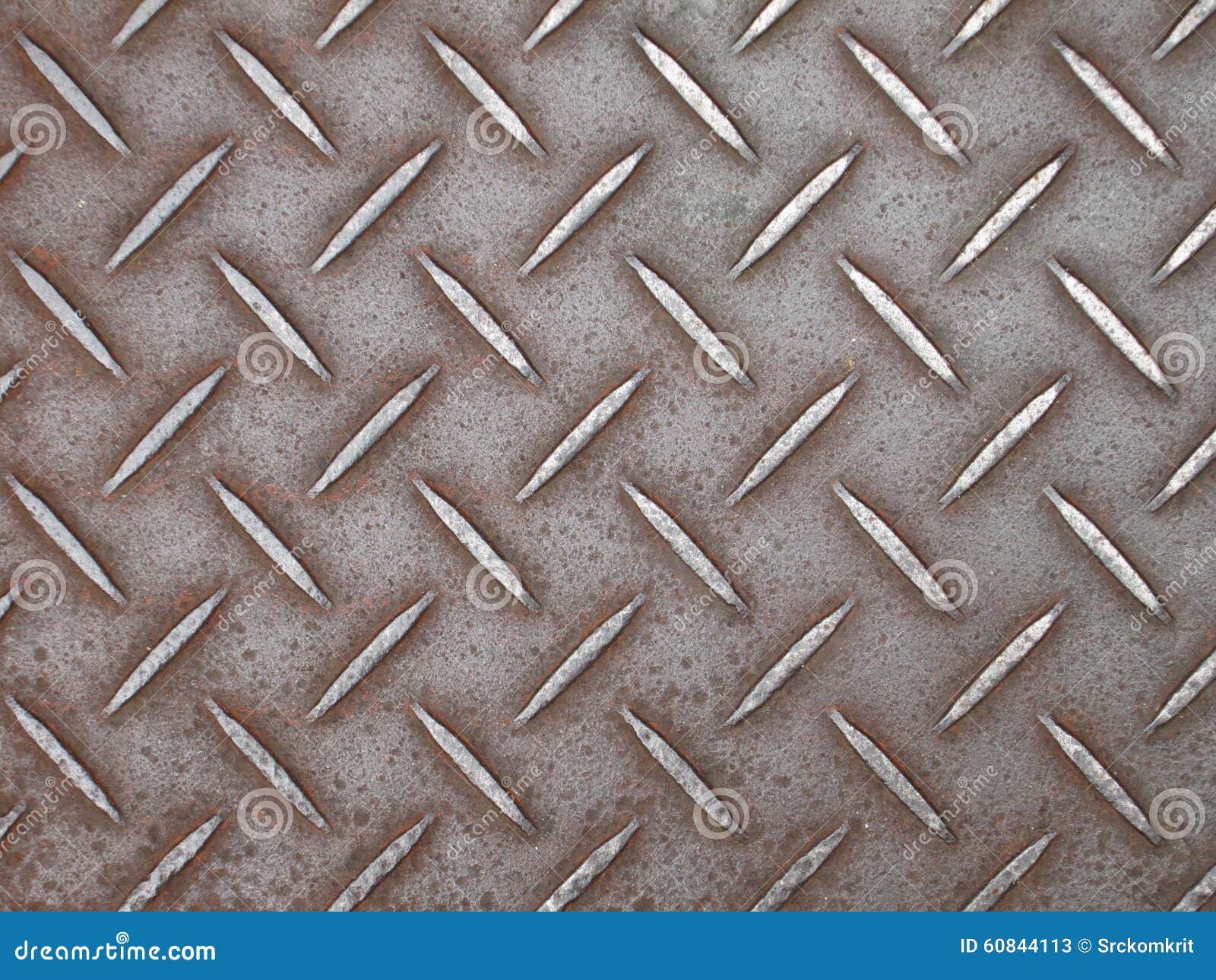 Background of Metal Diamond Plate in Brown Silver Color Stock Image ...