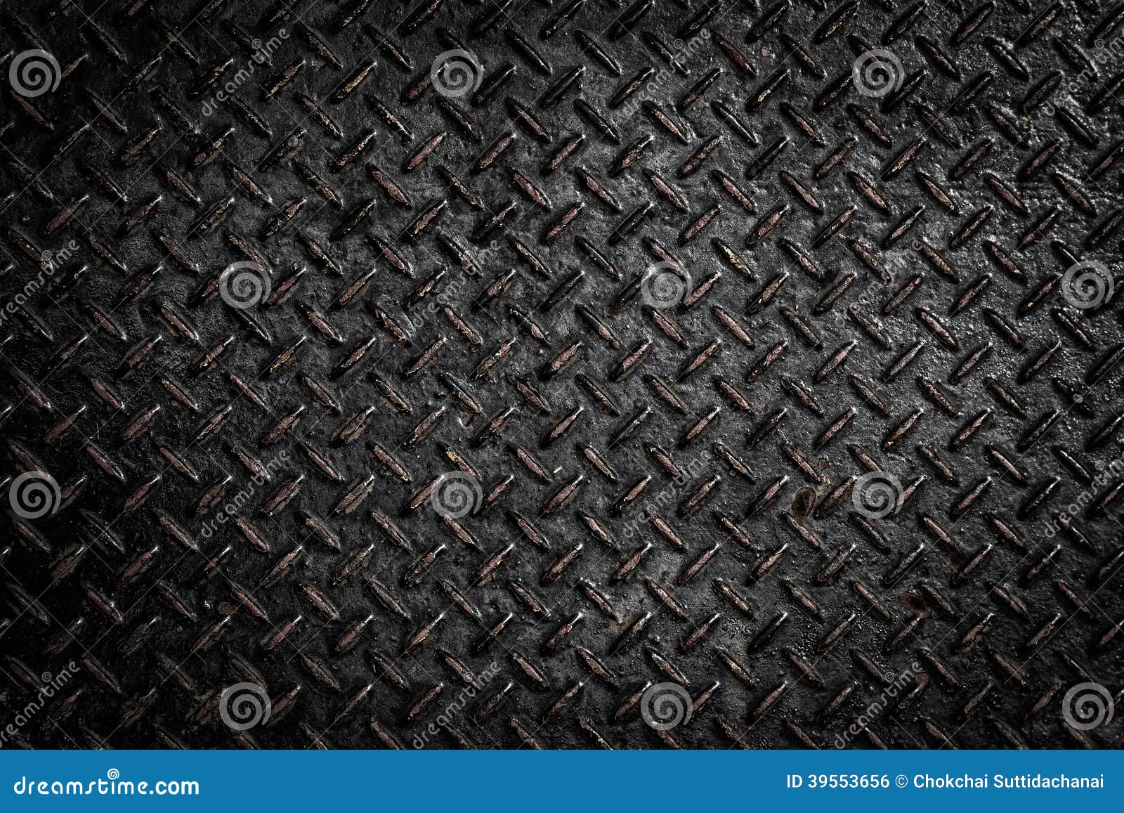 Background of Metal Diamond Plate Stock Photo - Image of grunge ...