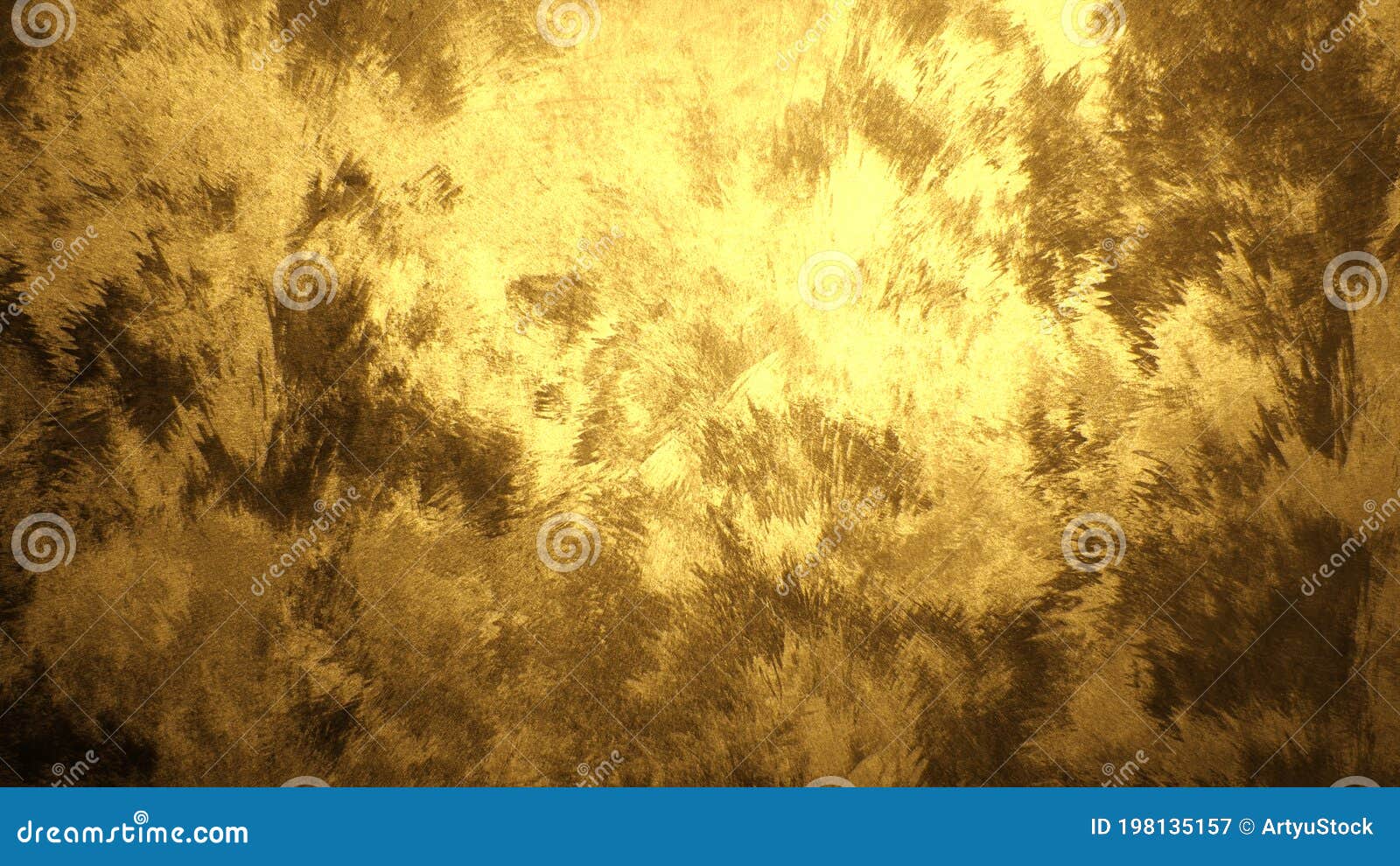 Background Metal Gold Magical Texture Stock Illustration - Illustration ...