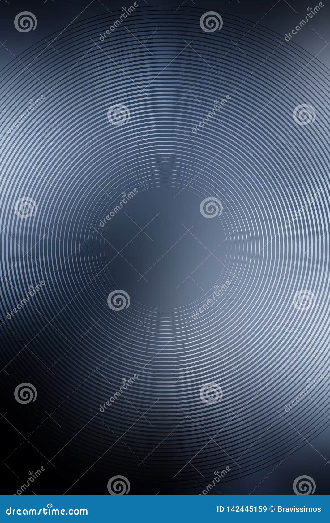 Background Metal Gradient Radial Abstract. Texture Grey Stock ...