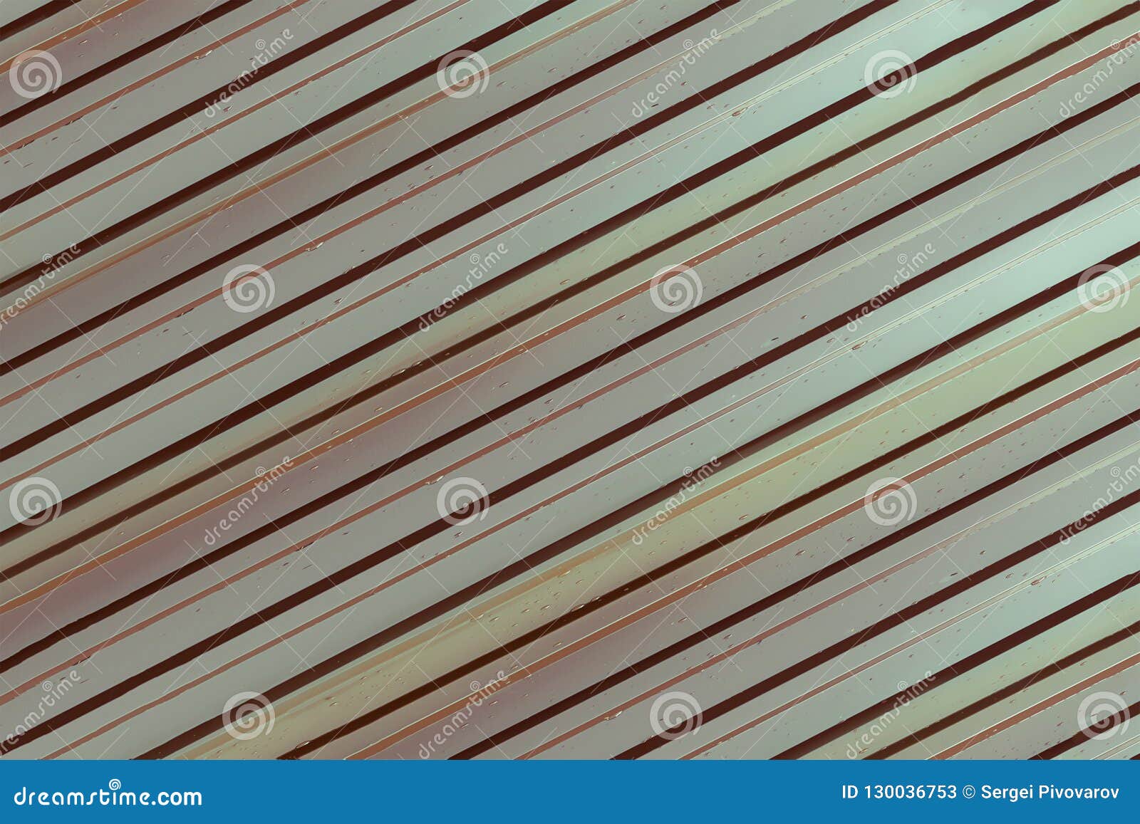 Background Metal Iron Ribs Base Surface Brown Diagonal Parallel Series ...