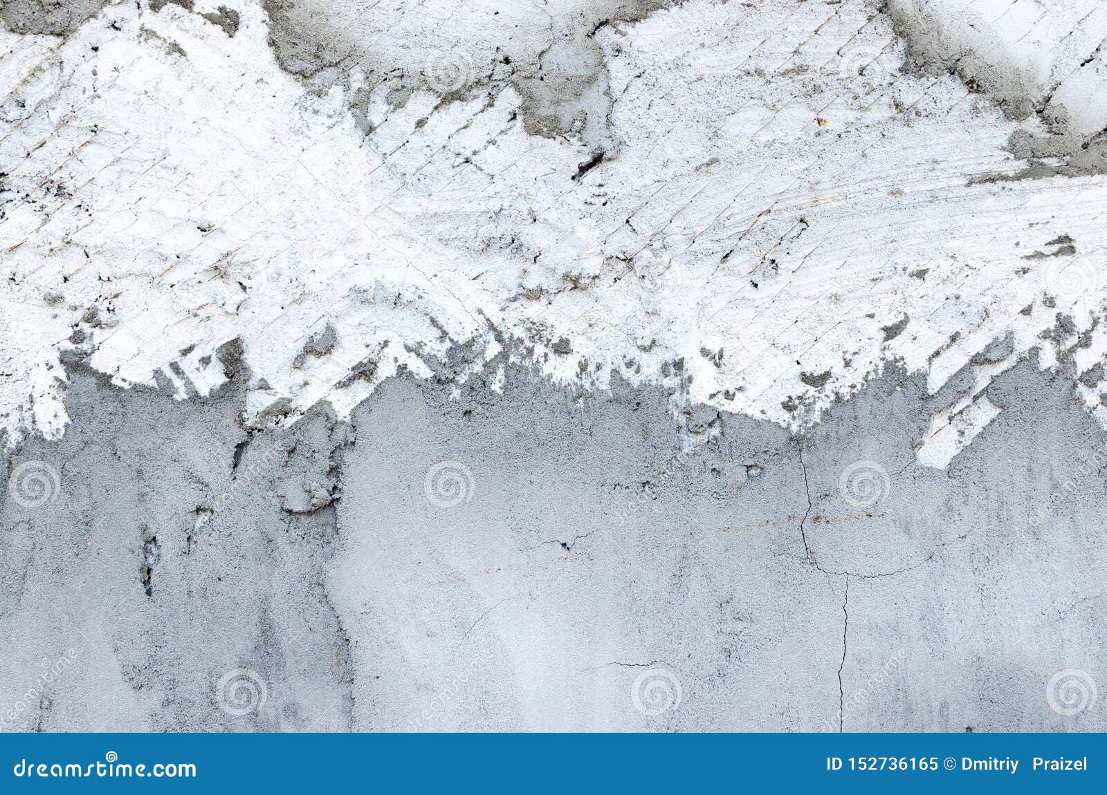 Background, Metal Mesh Covered and Smeared with Concrete Stock Image ...