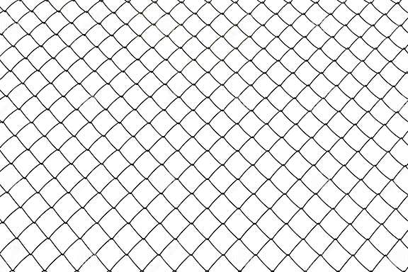 Background of Metal Mesh or Wire on a White Background Stock Image ...