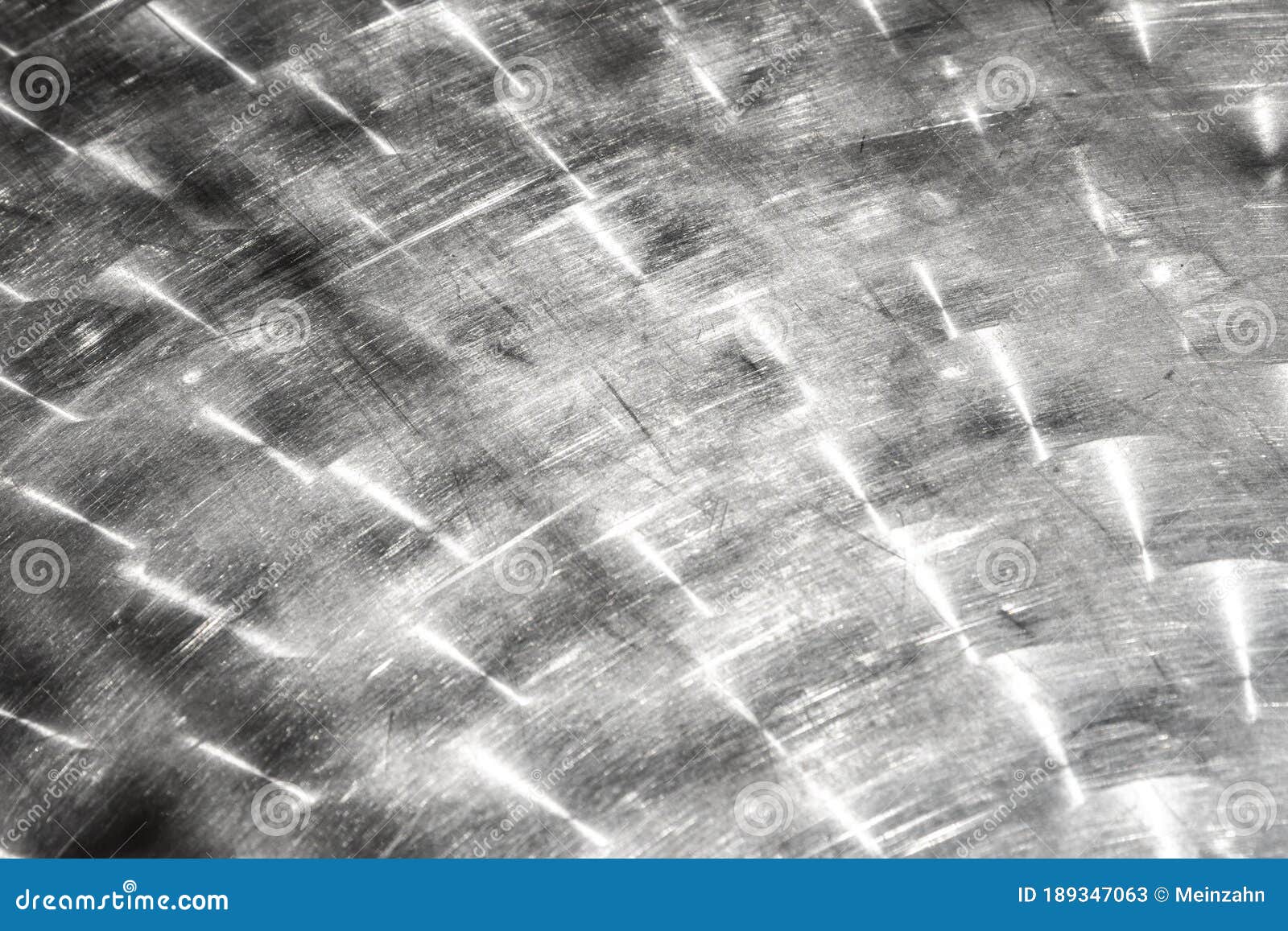 Background of Metal Plate with Reflection Stock Image - Image of metal ...